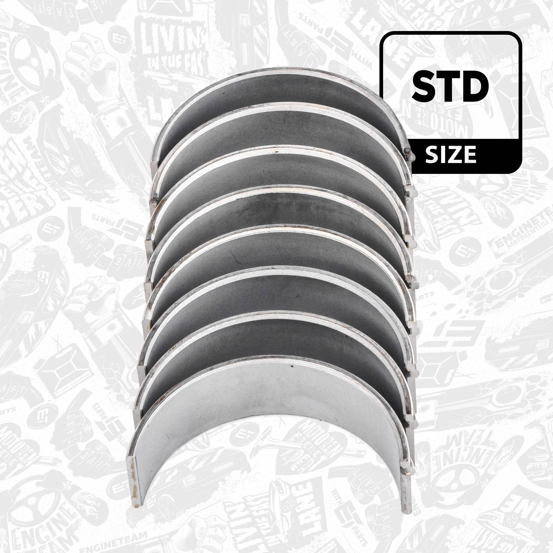 Connecting Rod Bearing Set - LP006600 ET ENGINETEAM - 11247536774 ...