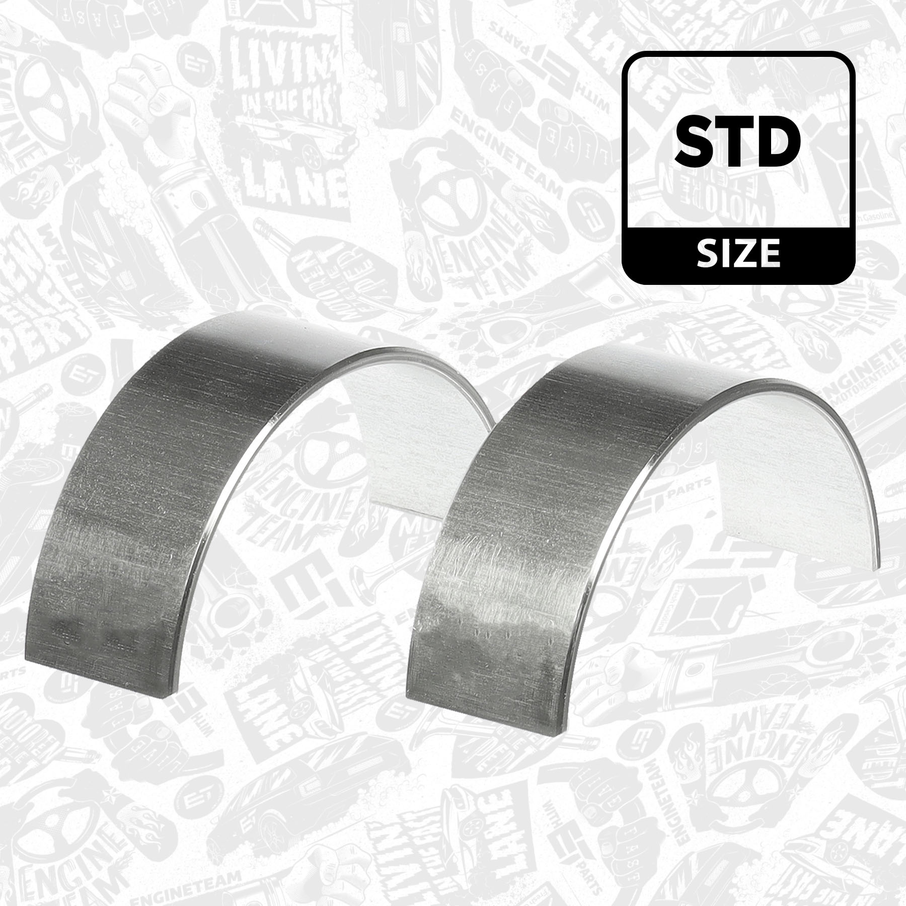 Connecting Rod Bearing Set - LP006800 ET ENGINETEAM - 122070041R ...