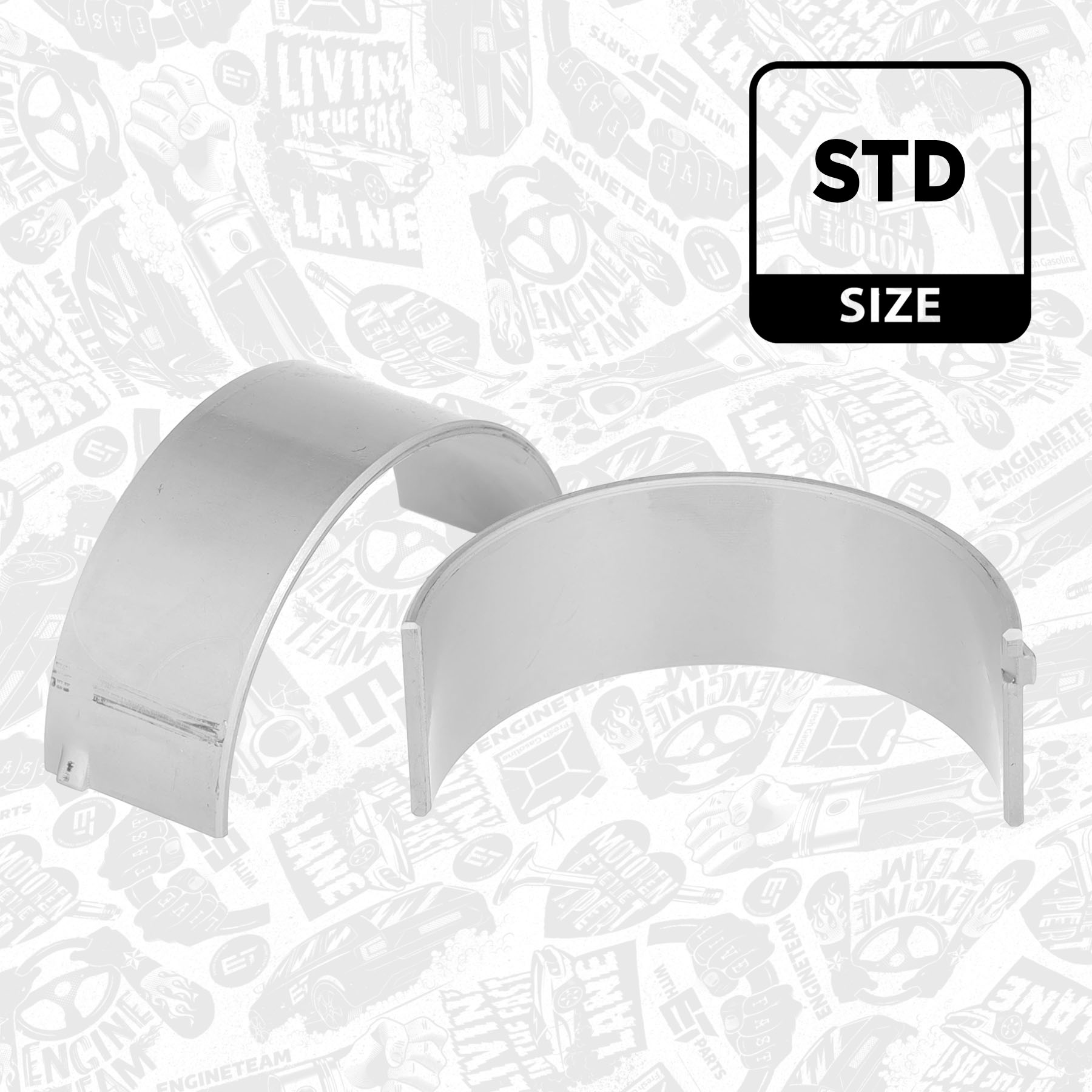 Connecting Rod Bearing Set - LP008000 ET ENGINETEAM - A2640380100 ...