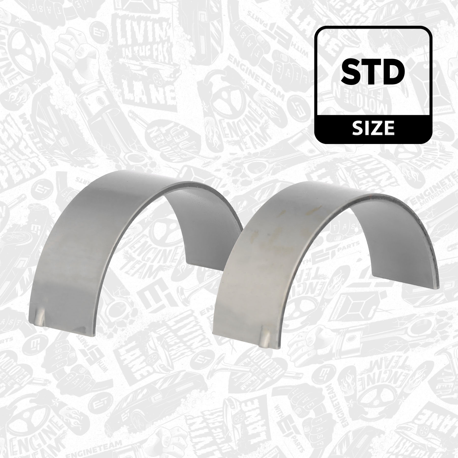 Connecting Rod Bearing Set - LP008100 ET ENGINETEAM - 11247576714 ...