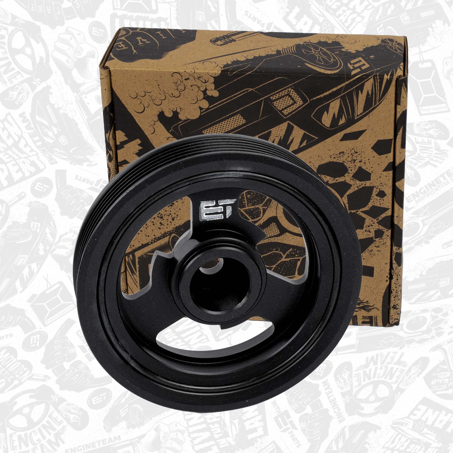 Belt Pulley, crankshaft - PC0001 ET ENGINETEAM - 11237829906 | K MOTORSHOP
