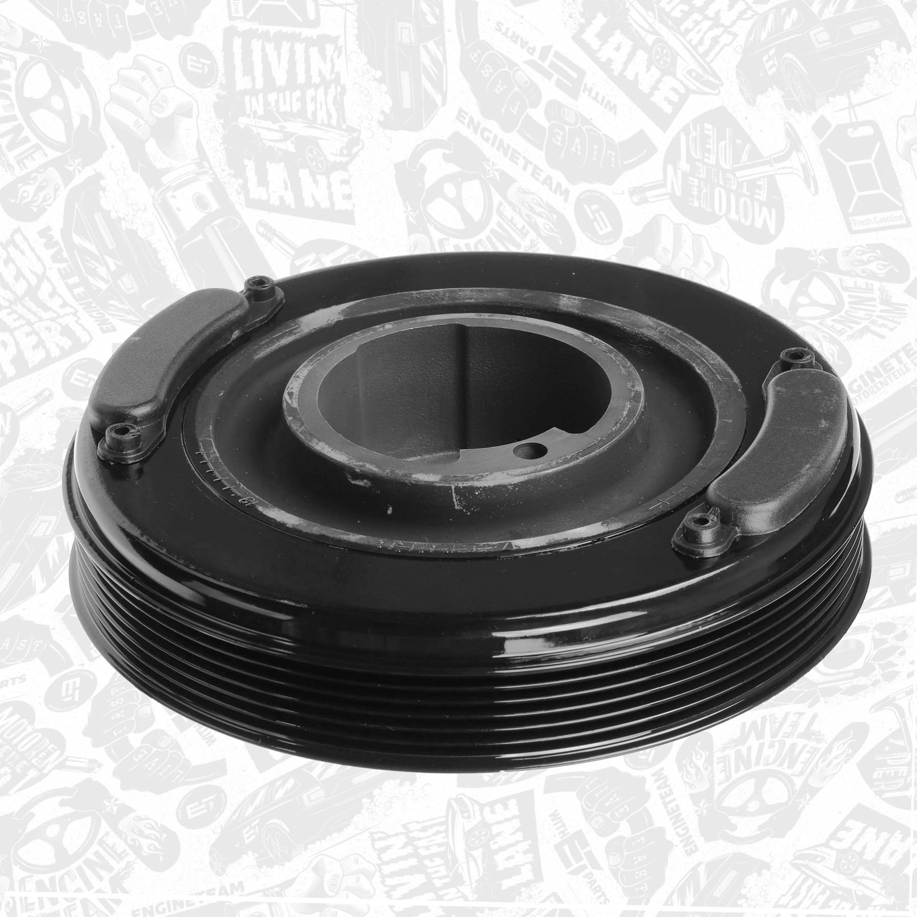 Belt Pulley, crankshaft - PC0014 ET ENGINETEAM - 074105251AC ...