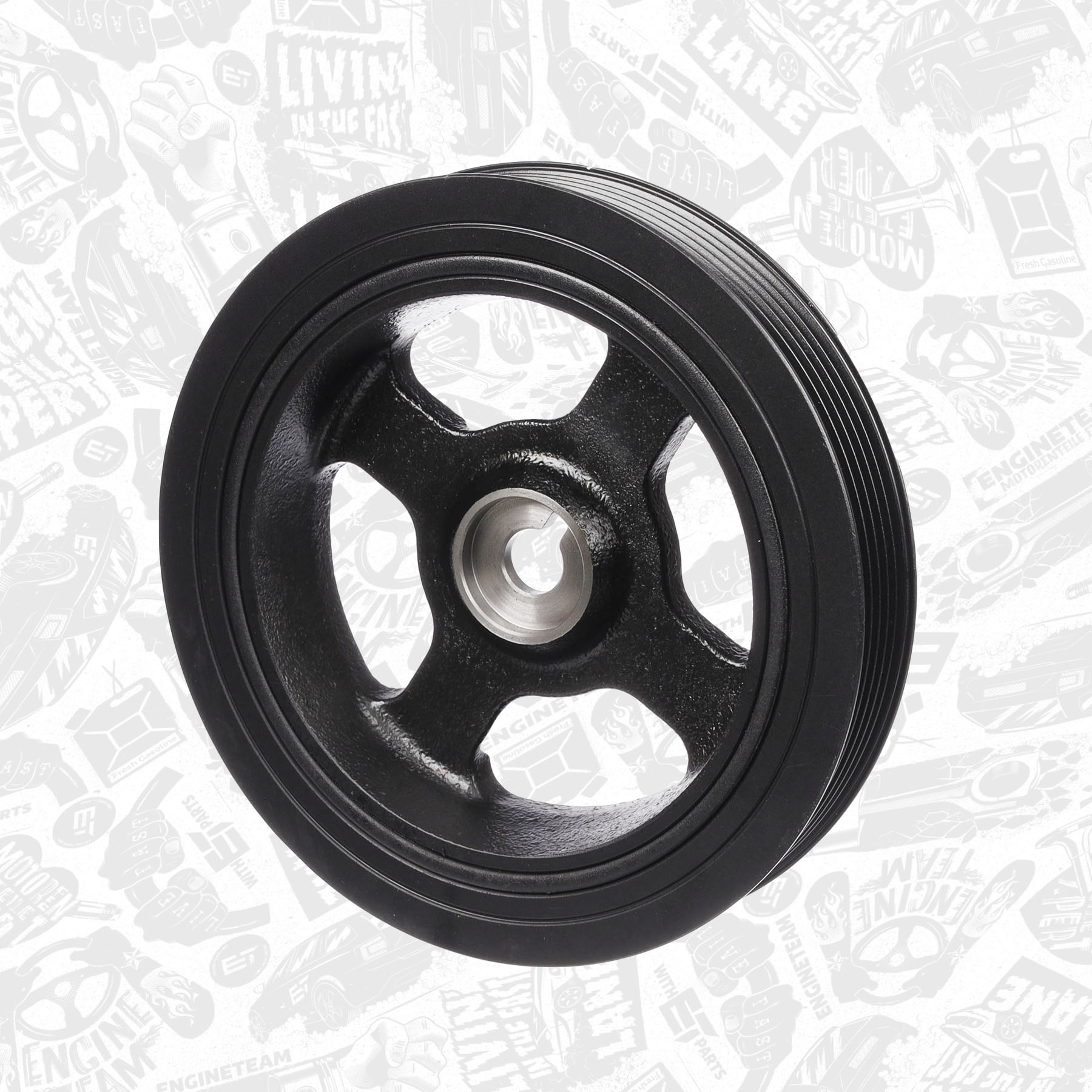 Belt Pulley, crankshaft - PC0016 ET ENGINETEAM - 231242B000, 23124 ...