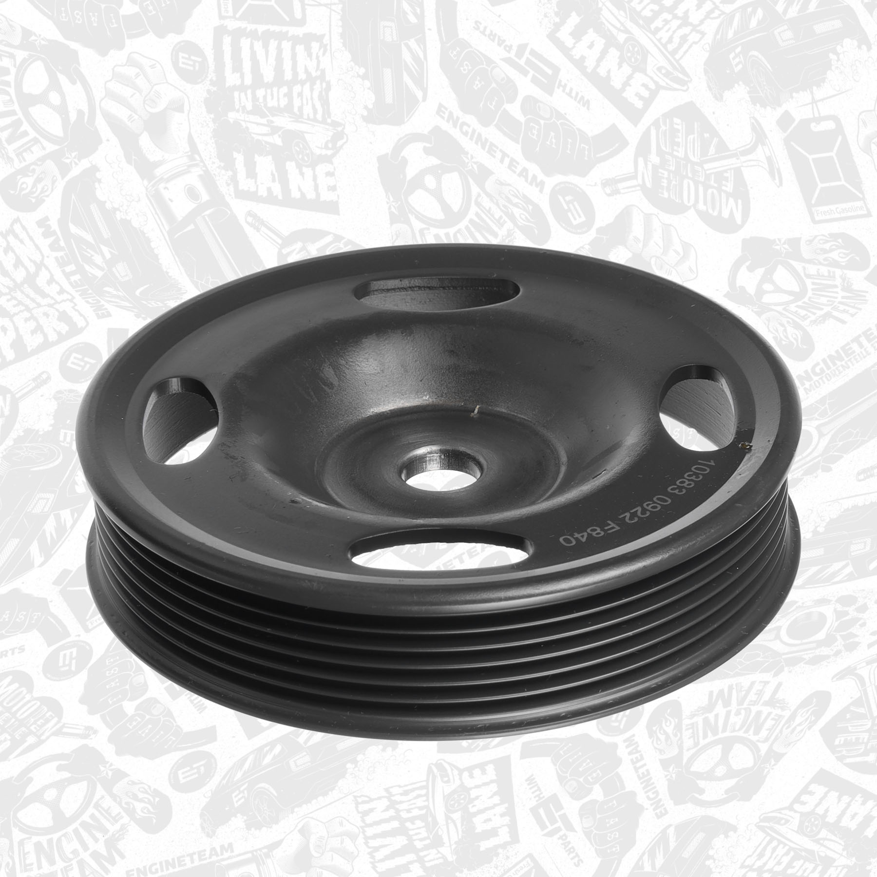 Belt Pulley, crankshaft - PC0018 ET ENGINETEAM - 03D105255D, 03C105255A ...