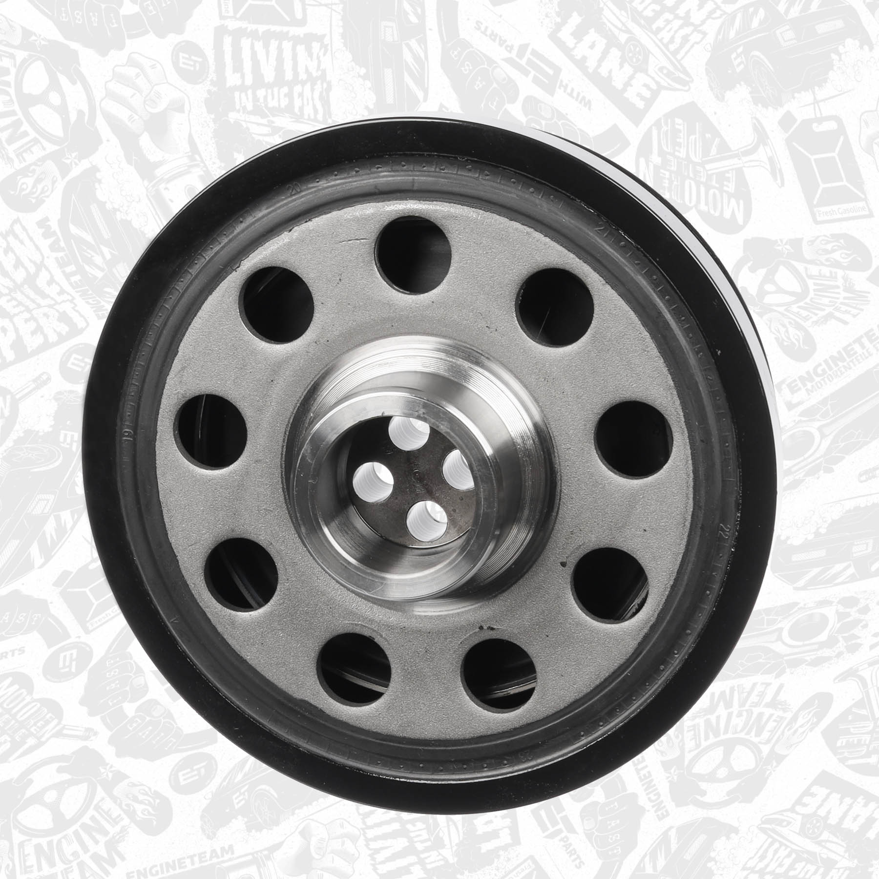 Belt Pulley, crankshaft - PC0021 ET ENGINETEAM - 11237797995 ...