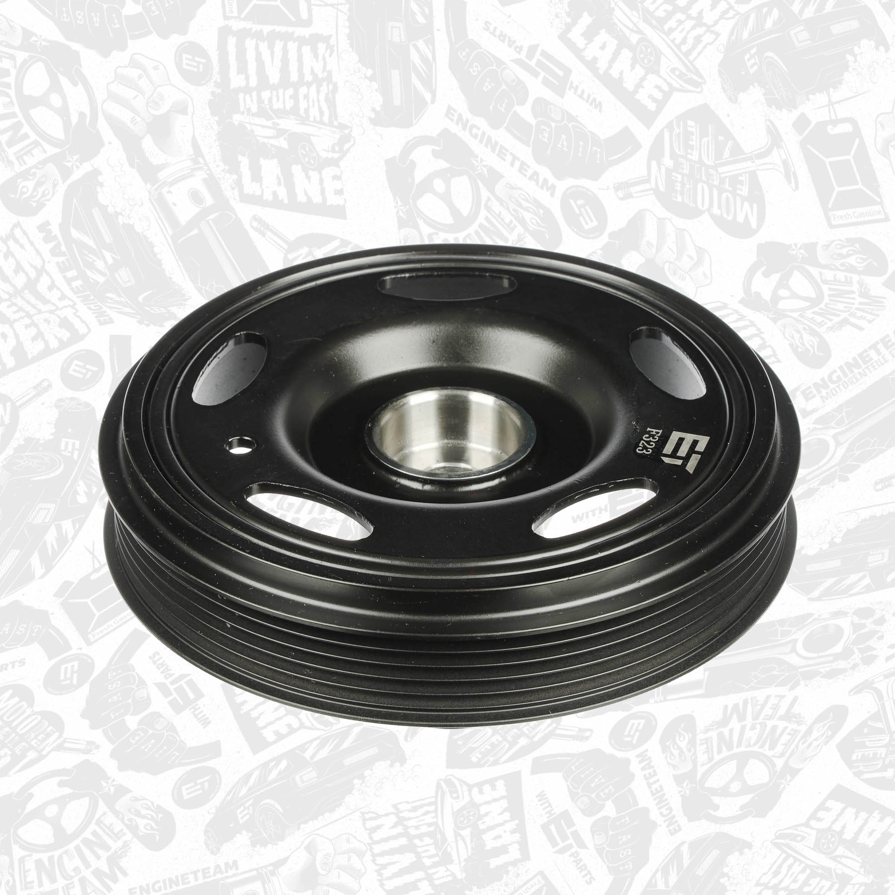 Belt Pulley, crankshaft - PC0026 ET ENGINETEAM - 0615026, 55571402 ...