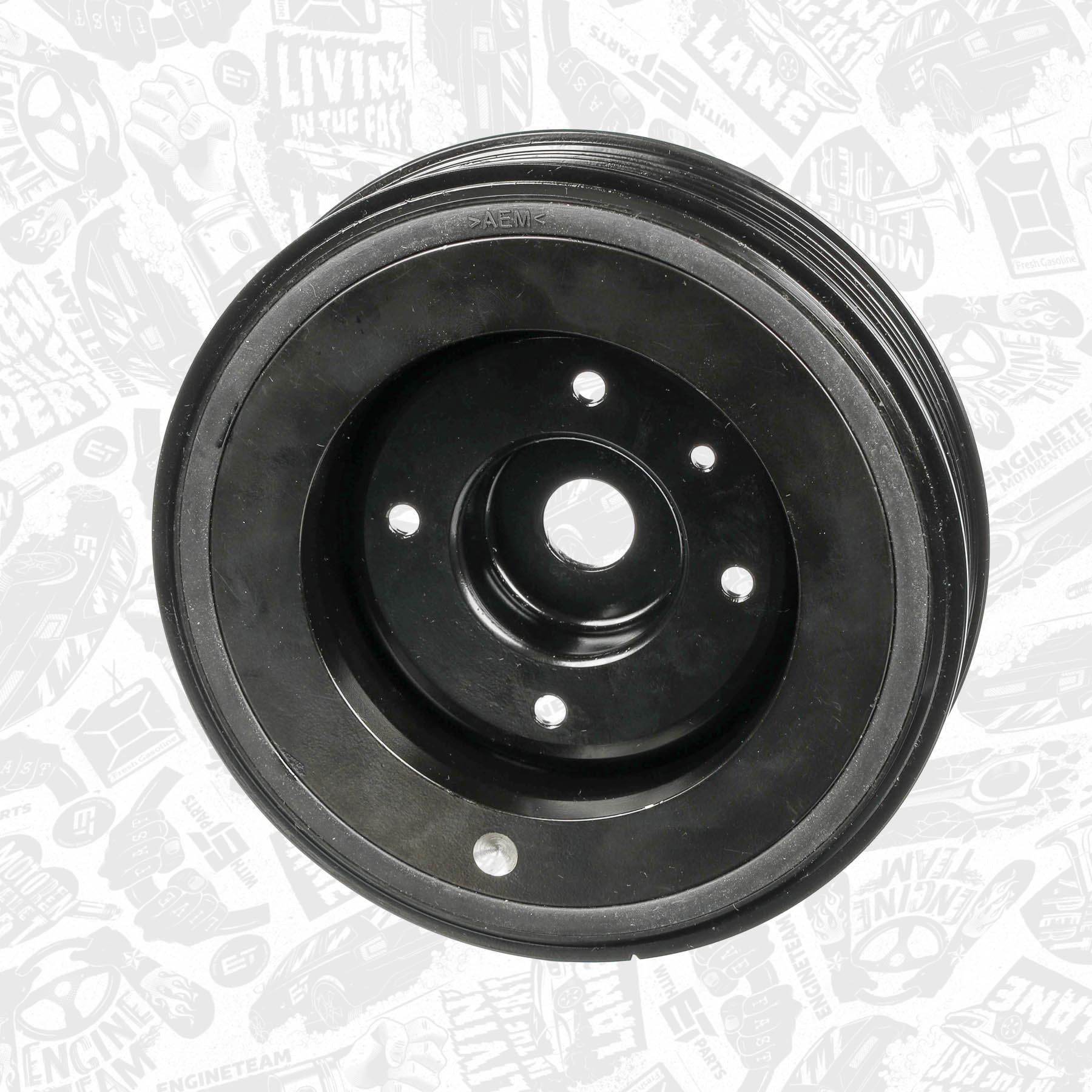 Belt Pulley, crankshaft - PC0028 ET ENGINETEAM - 06H105243K, 06H105243G ...