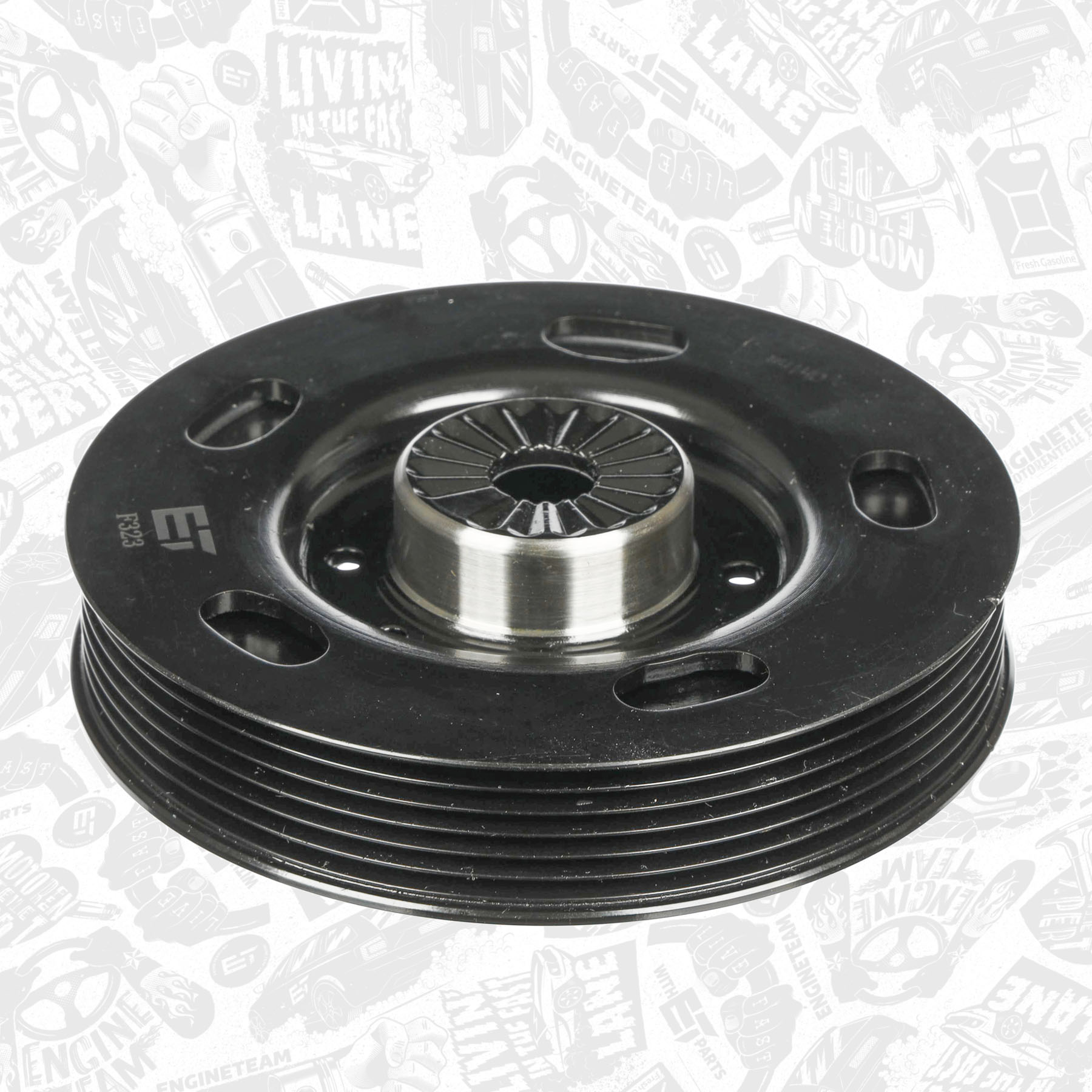 Belt Pulley, crankshaft - PC0028 ET ENGINETEAM - 06H105243K, 06H105243G ...