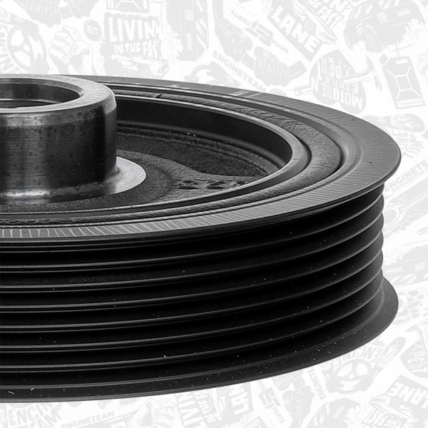 Belt Pulley, crankshaft - PC0031 ET ENGINETEAM - 1230300Q2C, 123033448R ...