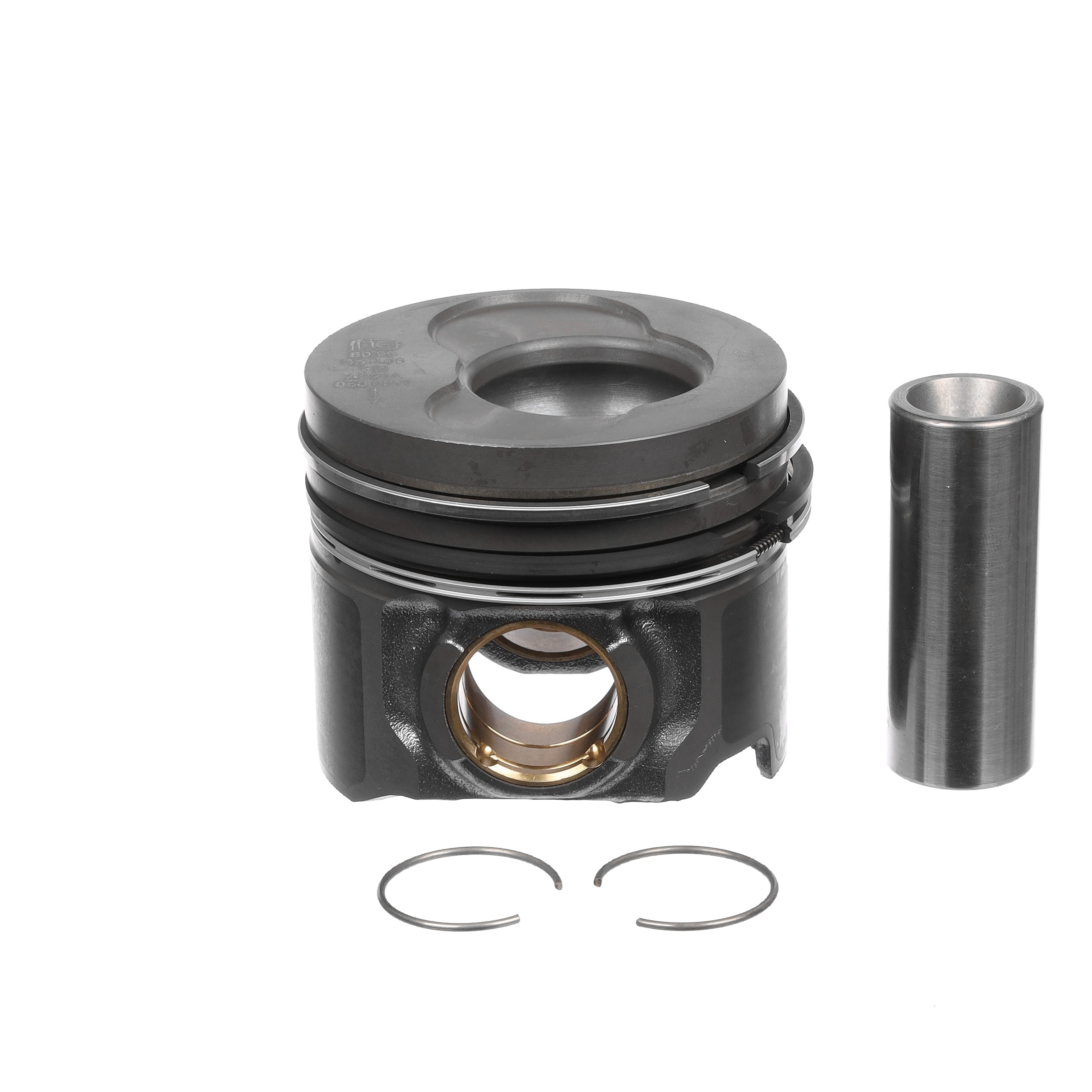 Piston with rings and pin - PM001450 ET ENGINETEAM - 87-421007-10, 71 ...