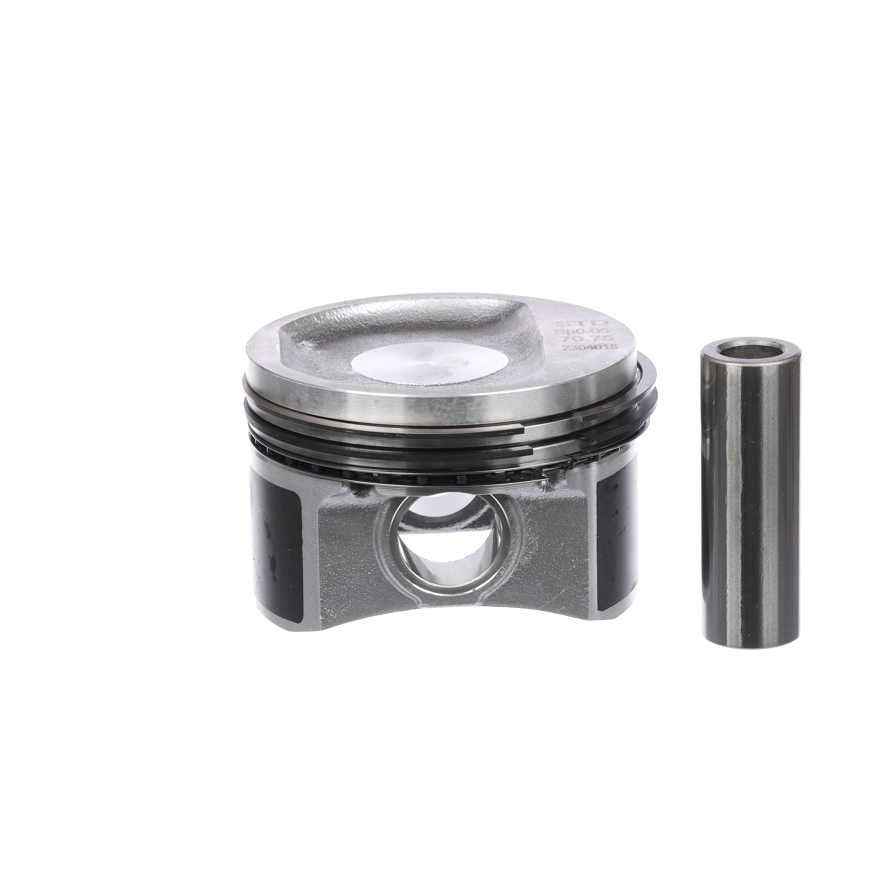 Piston with rings and pin - PM014840 ET ENGINETEAM | K MOTORSHOP