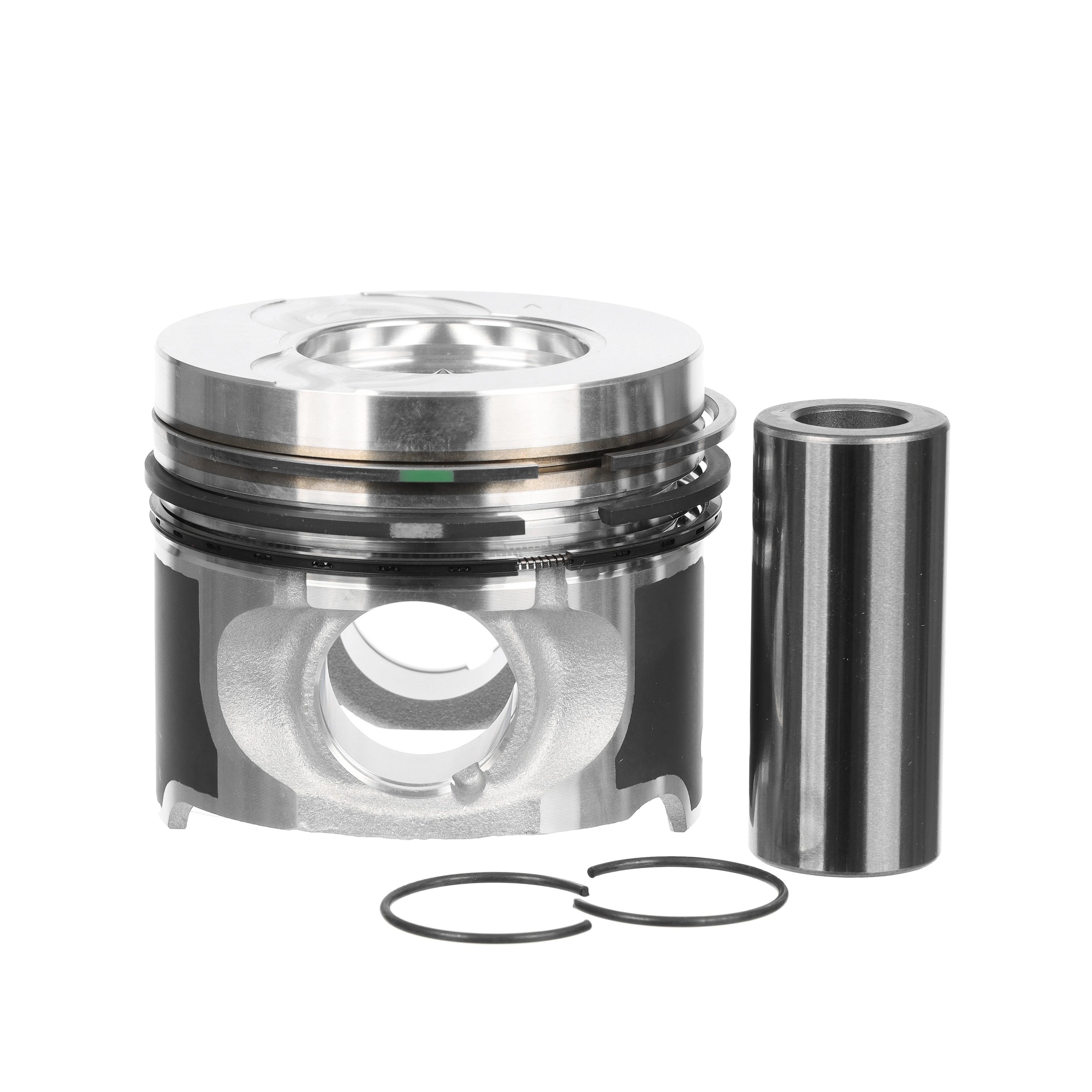 Piston with rings and pin - PM016100 ET ENGINETEAM - 120A12761R ...