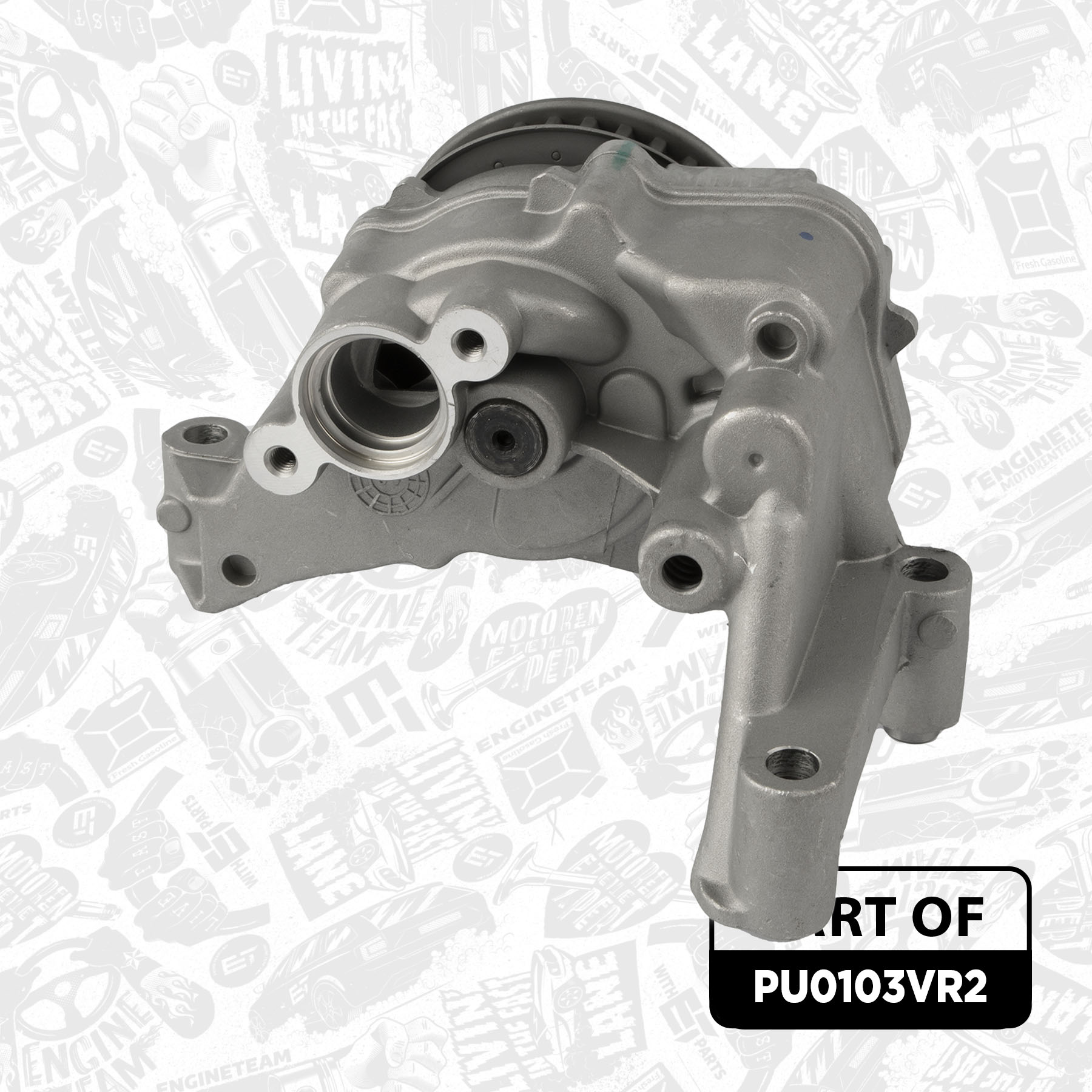 Oil Pump set - PU0103VR2 ET ENGINETEAM - 03L115105B, 03L115264A ...