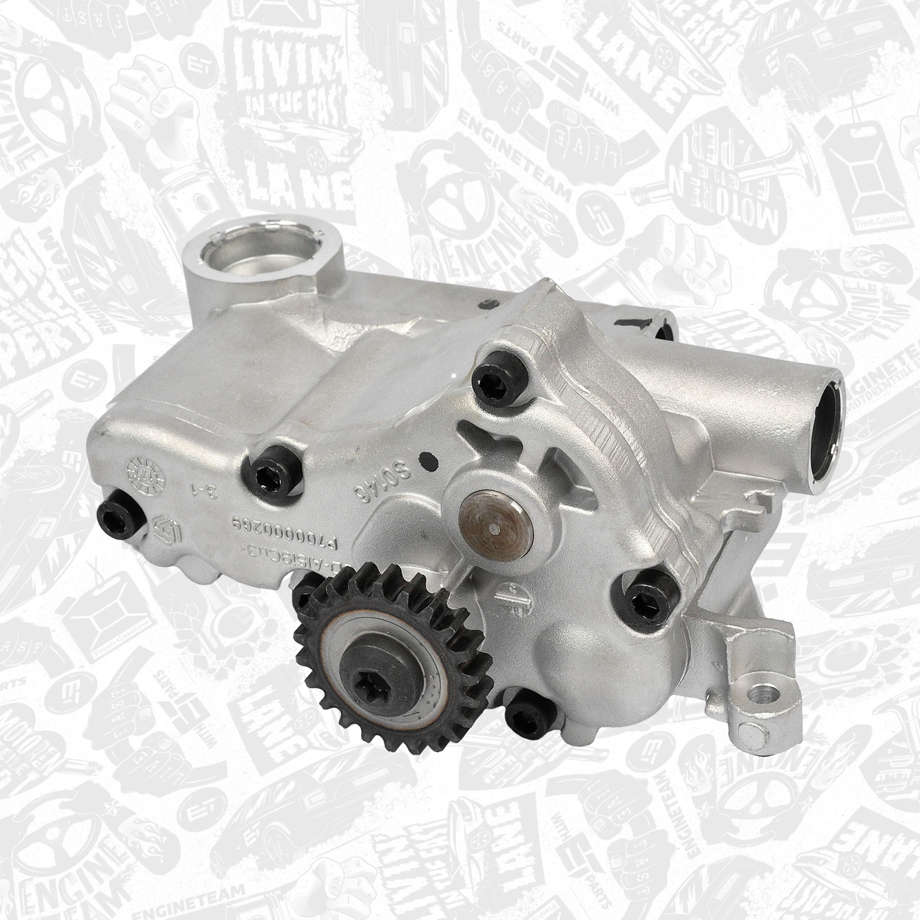 Oil Pump - PU0114 ET ENGINETEAM - 06J115105AB, 06J115105AC, 06J115105T ...