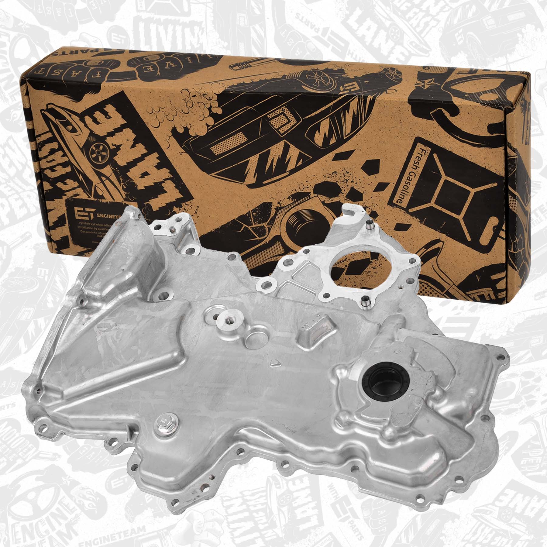 Oil Pump + timing case - PU0120 ET ENGINETEAM - 21350-2B000, 213502B000 ...
