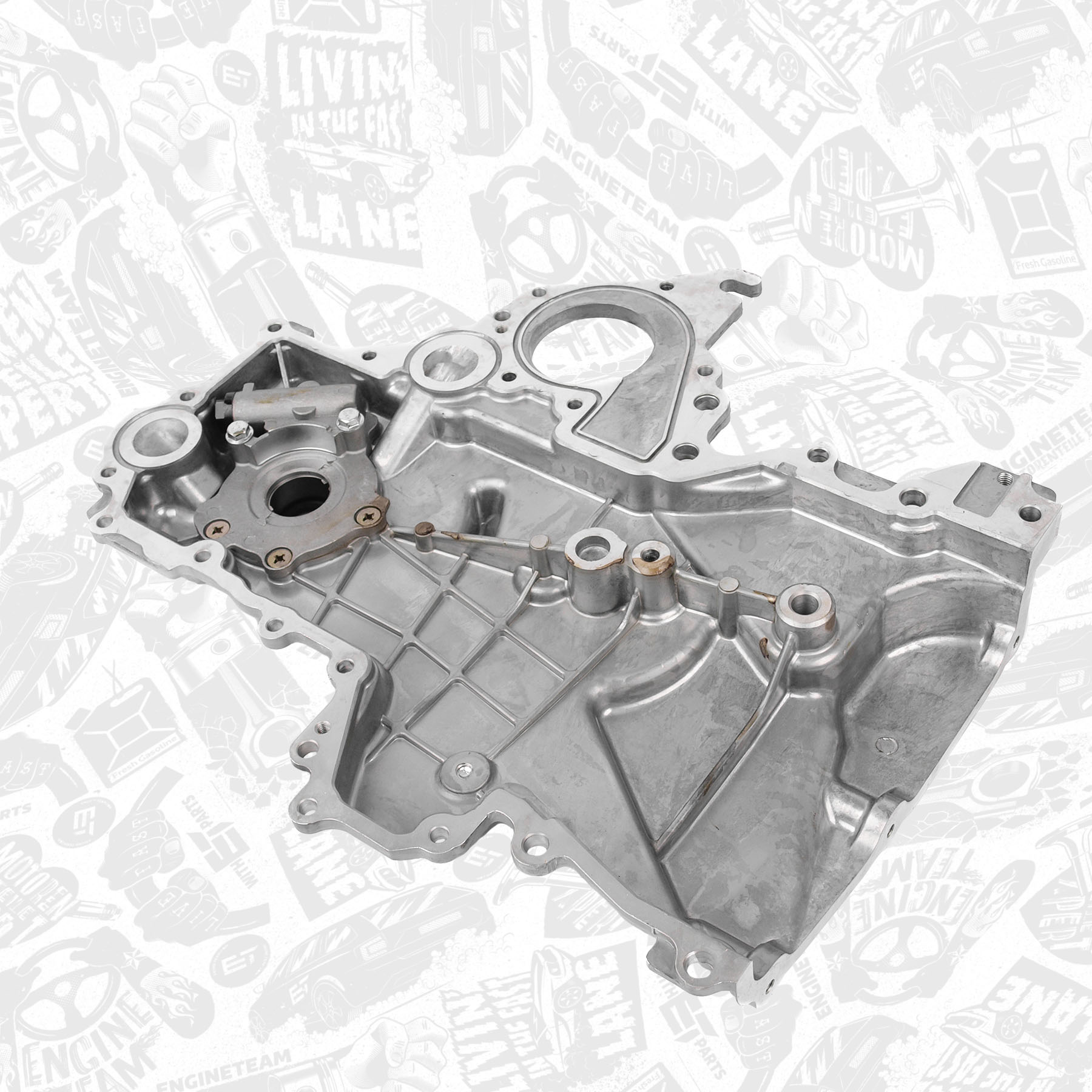 Oil Pump + timing case - PU0120 ET ENGINETEAM - 21350-2B000, 213502B000 ...