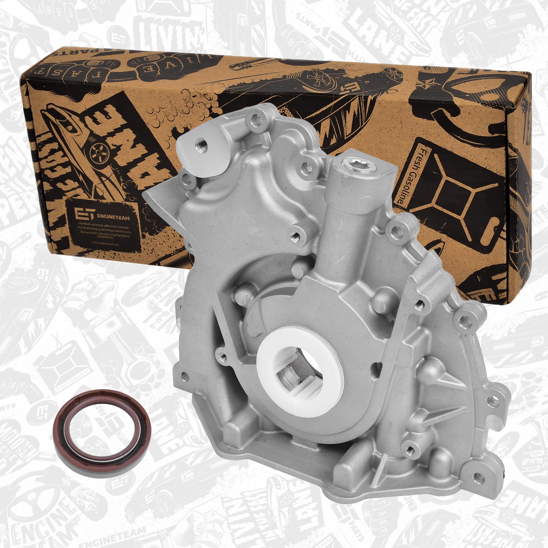 Oil Pump - PU0127 ET ENGINETEAM - 1001.G2, 1001.E6, 1348651 | K ...
