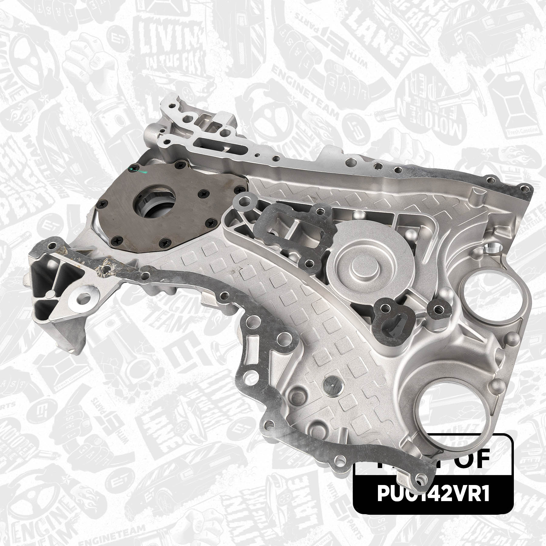 Oil pump 1,2/1,4 /with water pump+thermostat - PU0142VR1 ET ENGINETEAM ...