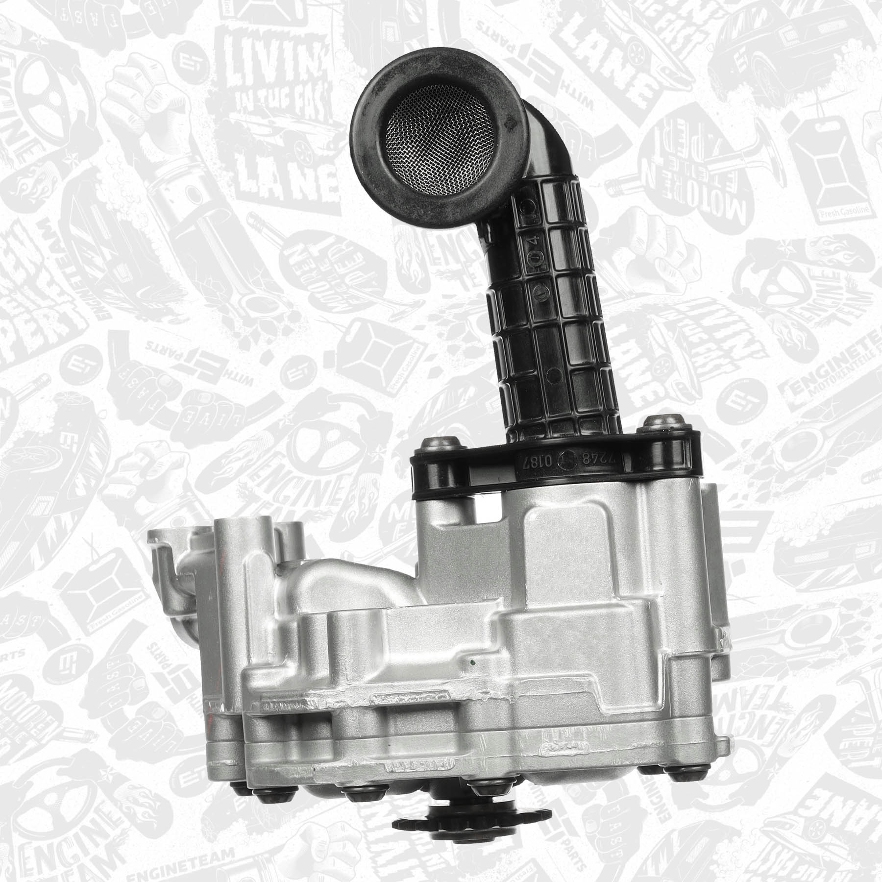 Oil Pump, short pipe - PU0148 ET ENGINETEAM - 1880456, 9807727980, DS7Q ...