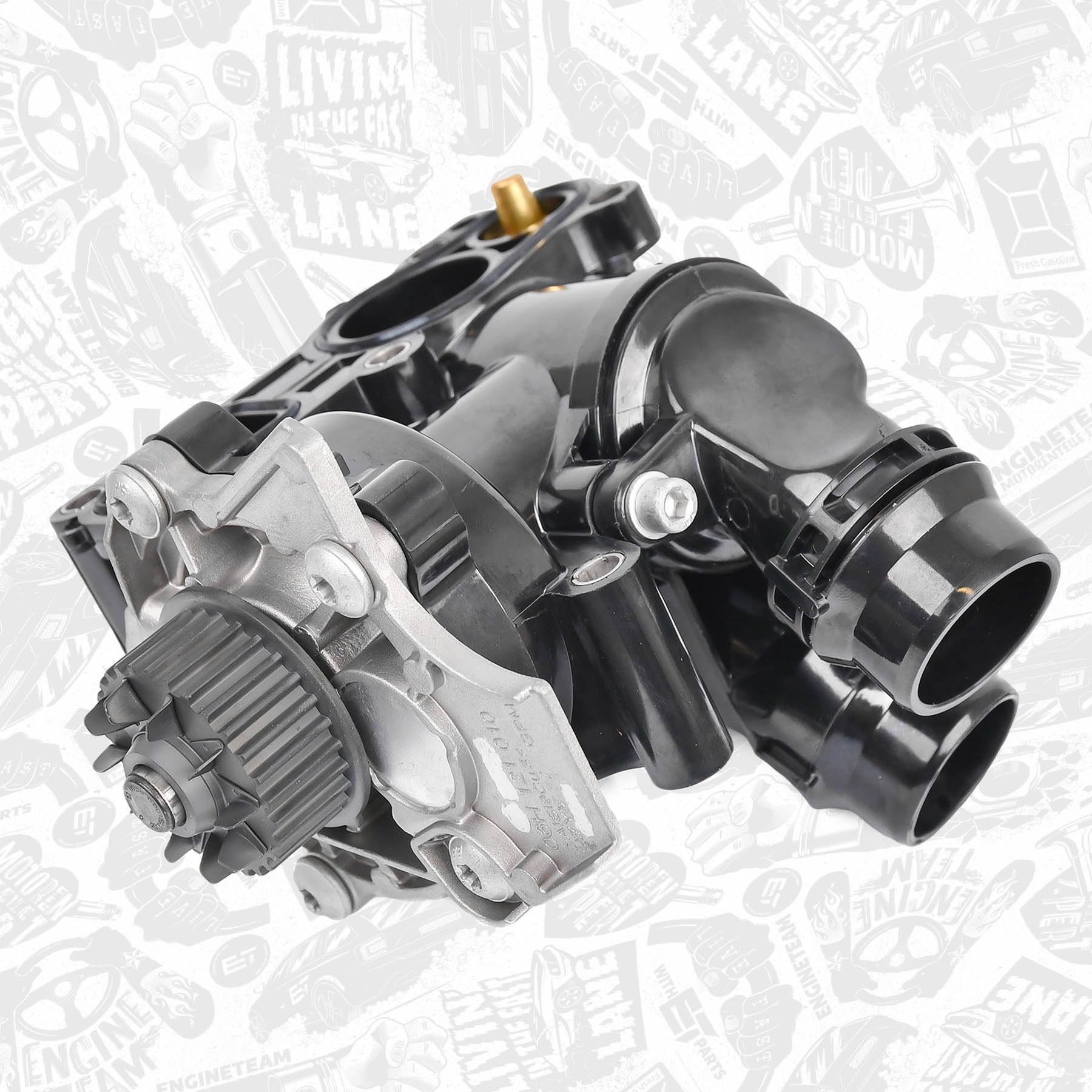 Water Pump, engine cooling - PW0009 ET ENGINETEAM - 06H121026AB ...