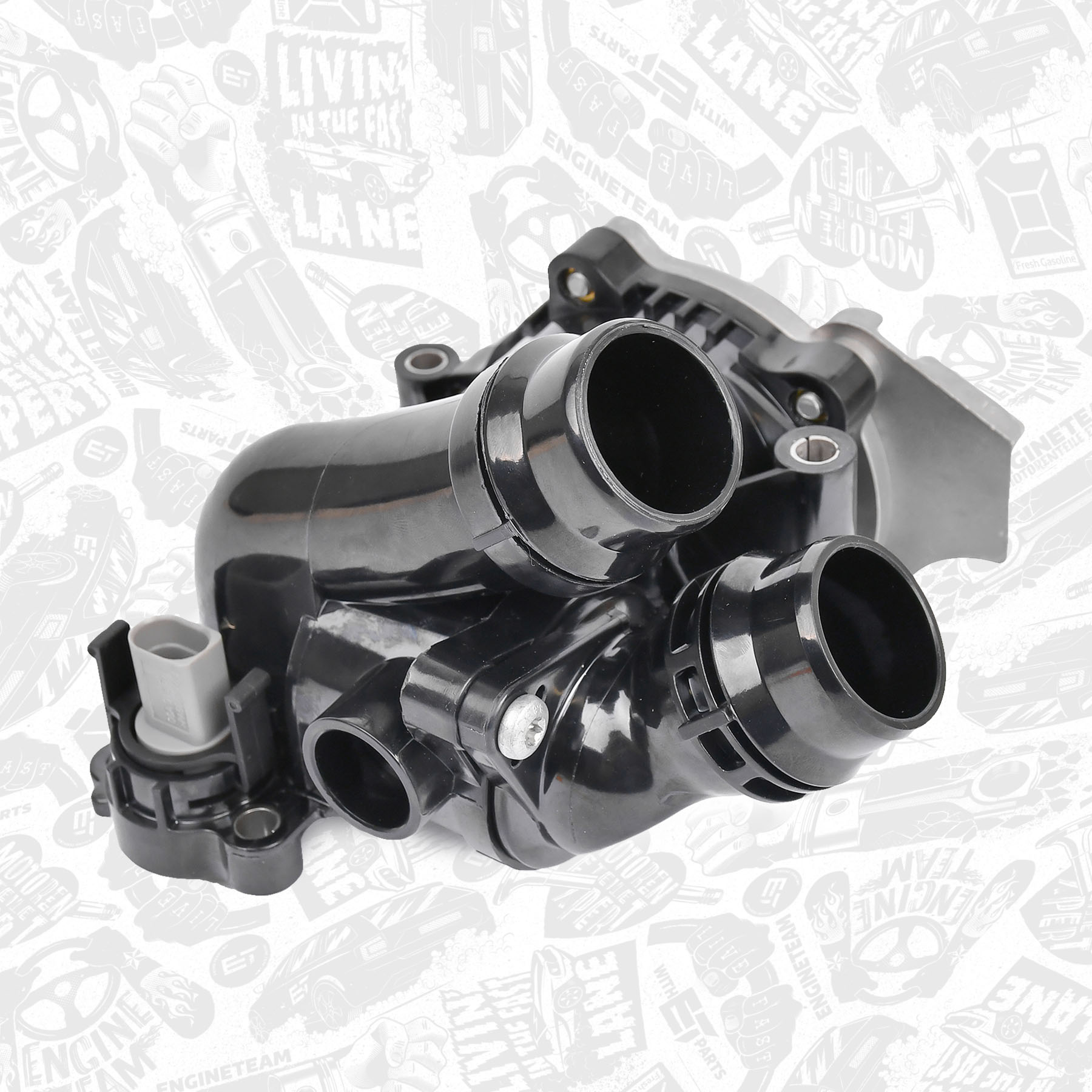 Water Pump, engine cooling - PW0009 ET ENGINETEAM - 06H121026AB ...