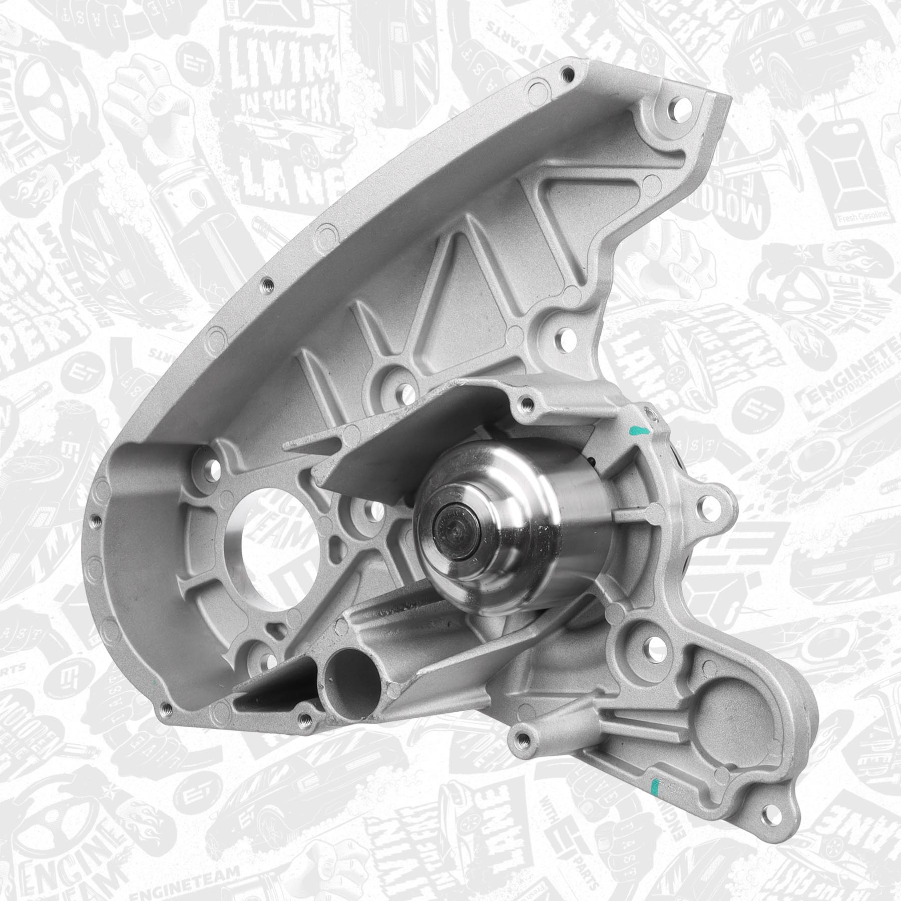 Water Pump, engine cooling - PW0021 ET ENGINETEAM - 504033770 ...