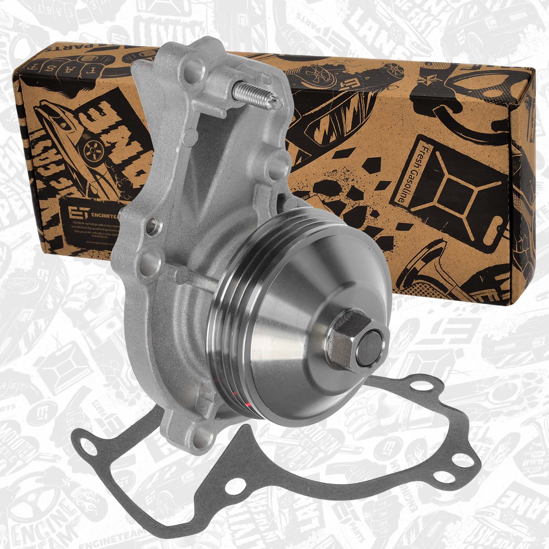 Water Pump, engine cooling - PW0033 ET ENGINETEAM - 9803094380 ...