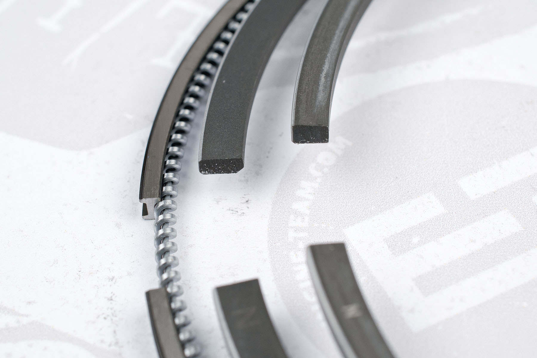 4x Piston Ring Kit - R4001000 ET ENGINETEAM - 23040-4A900, 23040-4A901 ...