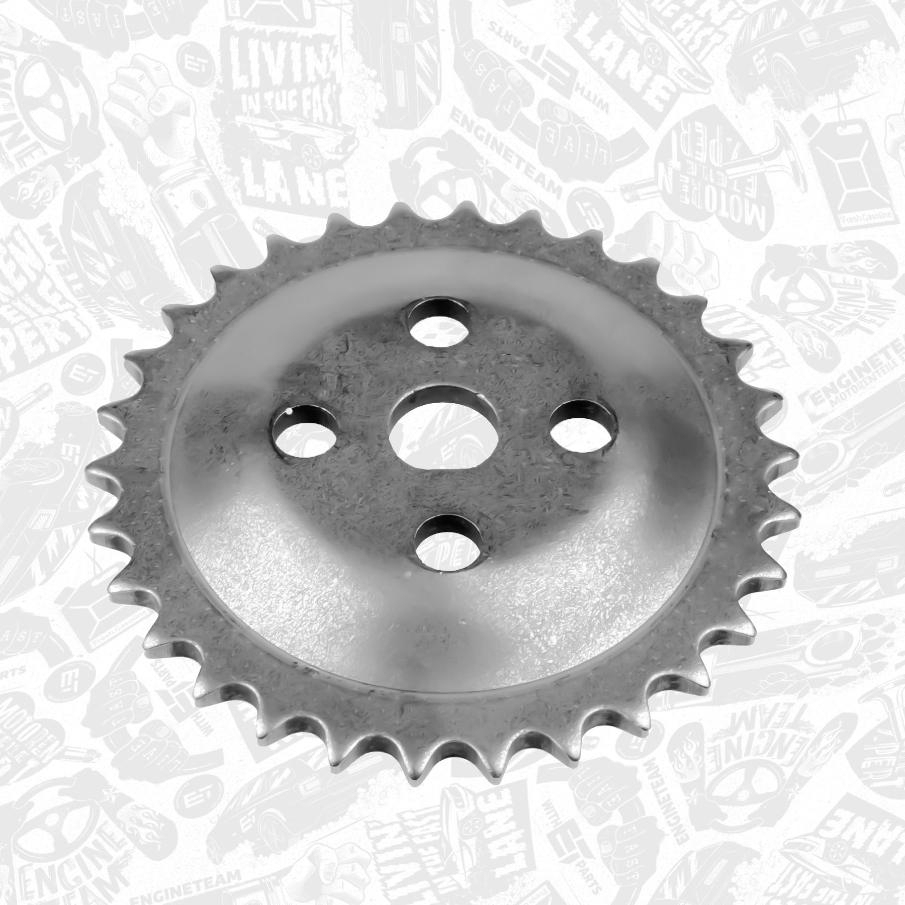 Sprocket/Gear, oil pump, 30 teeth - RG0004 ET ENGINETEAM - 03C115121N ...