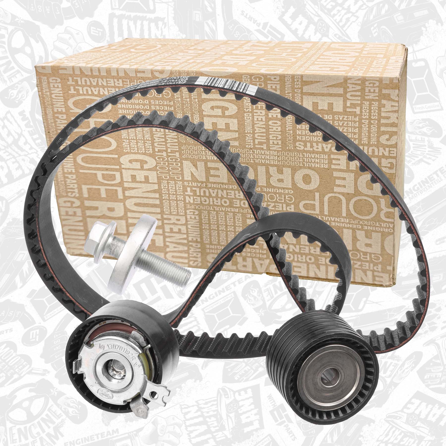 Water Pump & Timing Belt Kit - RM0010 ET ENGINETEAM - 7701477014 ...