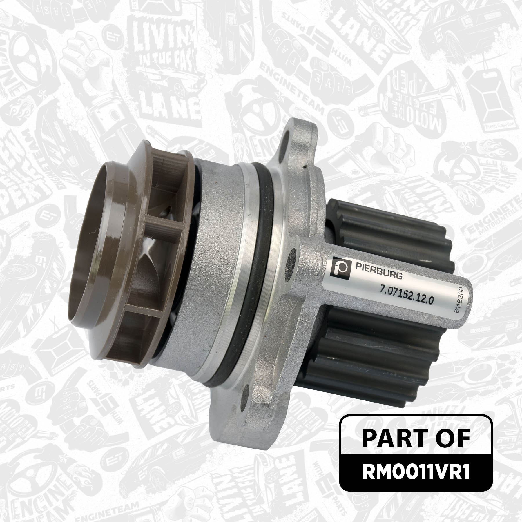 Water Pump & Timing Belt Kit - RM0011VR1 ET ENGINETEAM - 038121011C ...