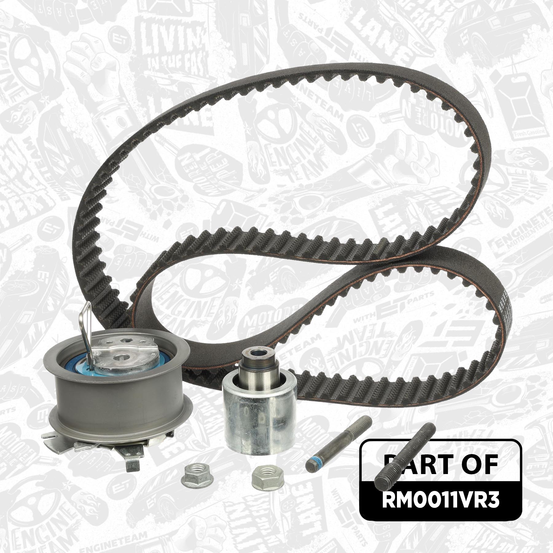 Water Pump & Timing Belt Kit - RM0011VR3 ET ENGINETEAM - 038121011C ...