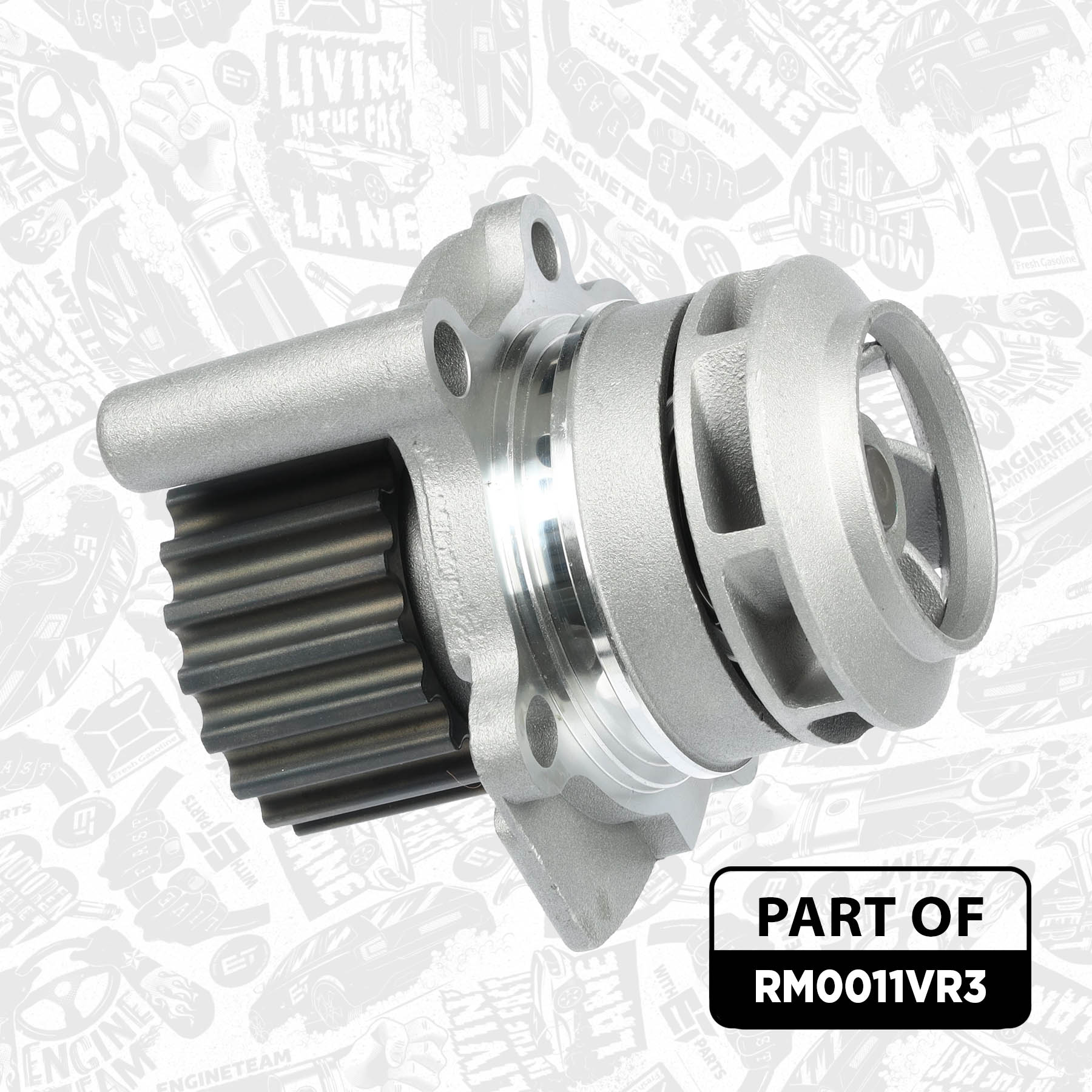 Water Pump & Timing Belt Kit - RM0011VR3 ET ENGINETEAM - 038121011C ...