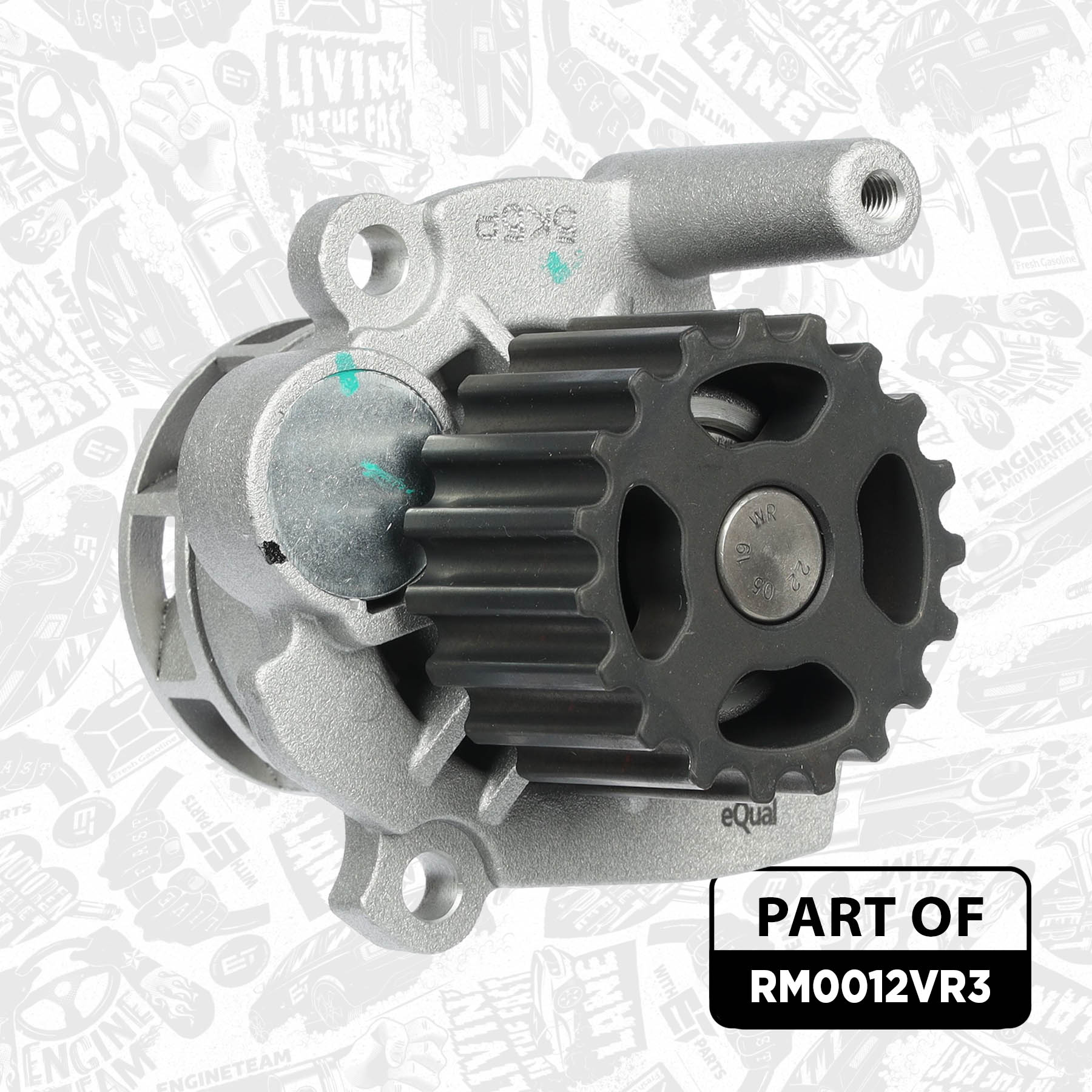 Water Pump & Timing Belt Kit - RM0012VR3 ET ENGINETEAM - 045121011F ...