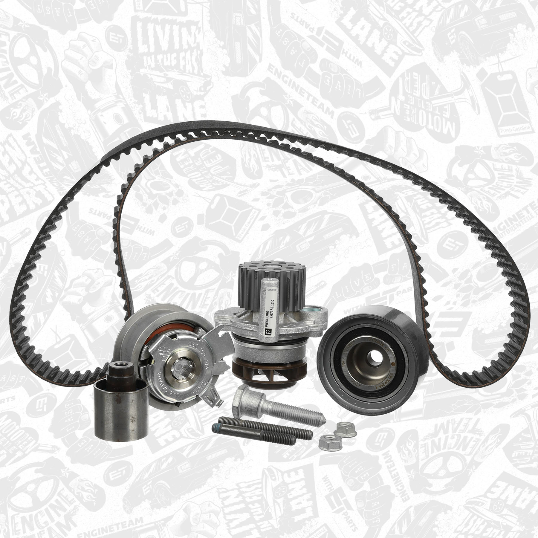 Water Pump & Timing Belt Set - RM0014 ET ENGINETEAM - 03G198119A ...
