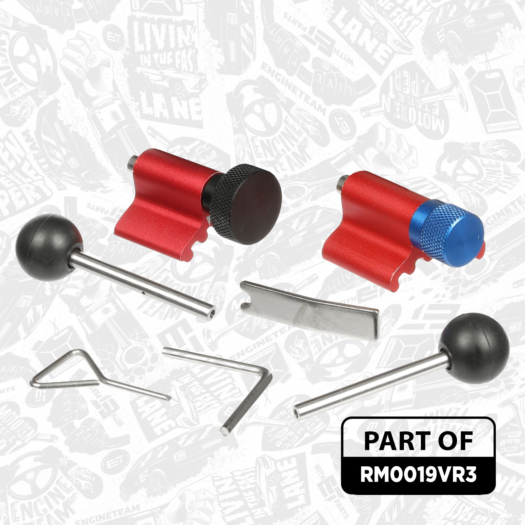 Timing Belt Kit - RM0019VR3 ET ENGINETEAM - 038198119A, 038198119C ...