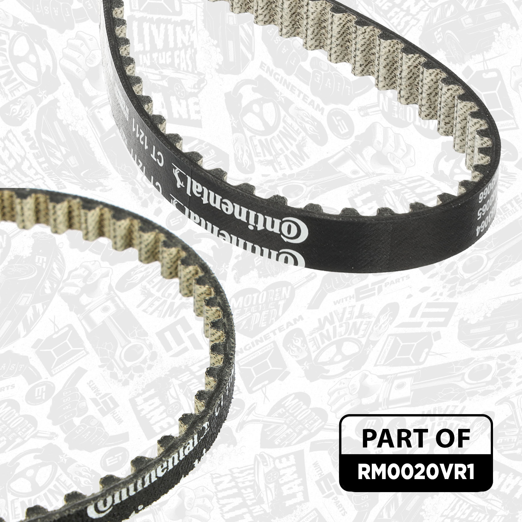 Timing Belt Kit - RM0020VR1 ET ENGINETEAM - 1761082, CM5G6B651EA ...
