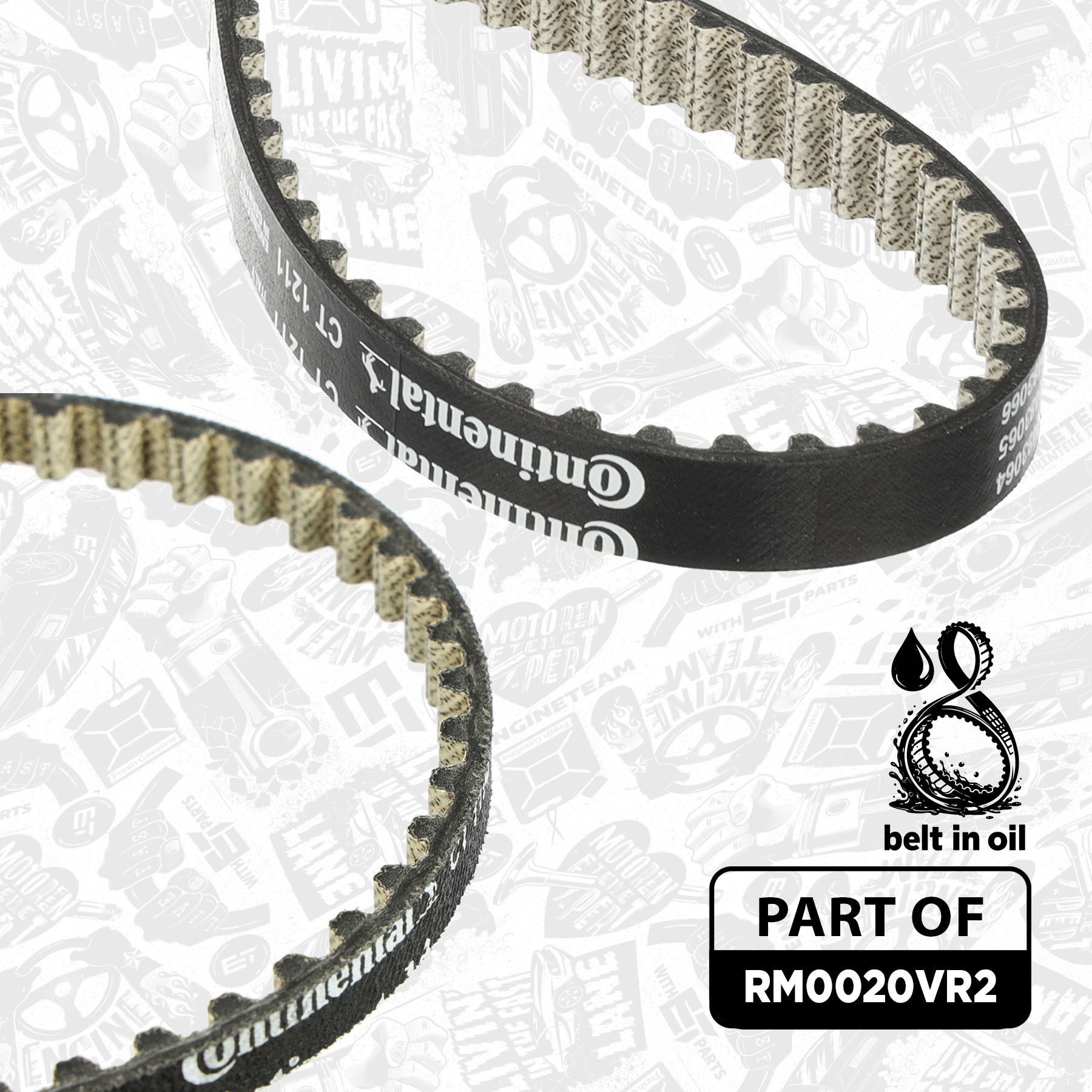 Timing Belt Kit - RM0020VR2 ET ENGINETEAM - 1761082, CM5G6B651EA ...
