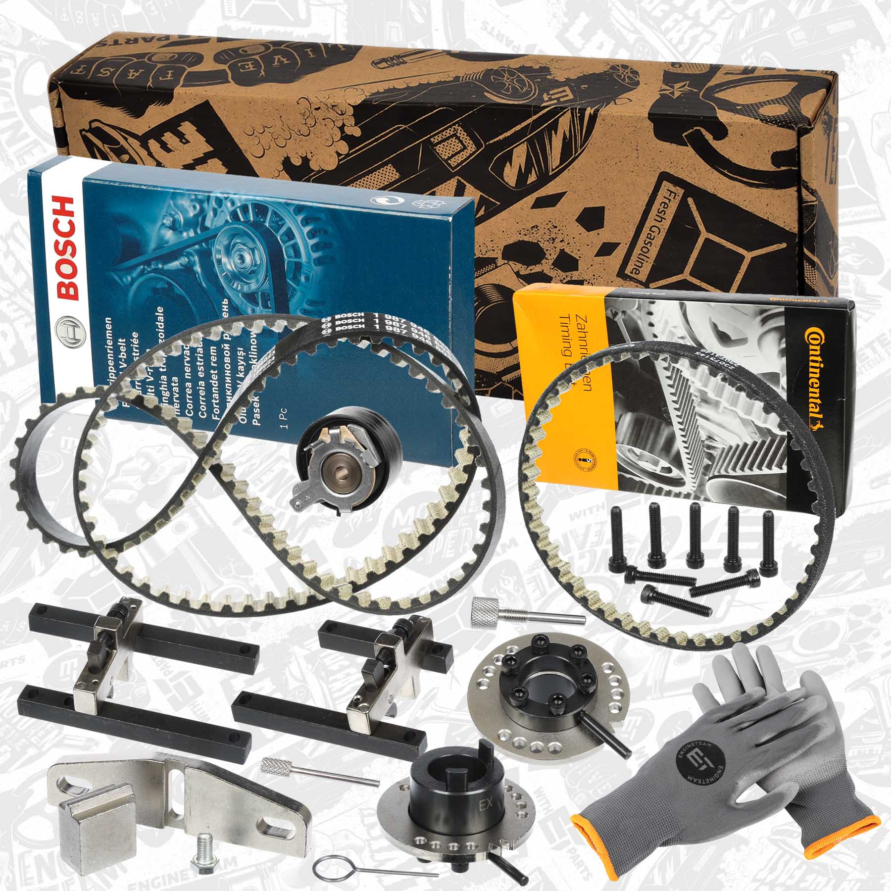 Timing Belt Kit - RM0020VR3 ET ENGINETEAM - 1761082, CM5G6B651EA ...