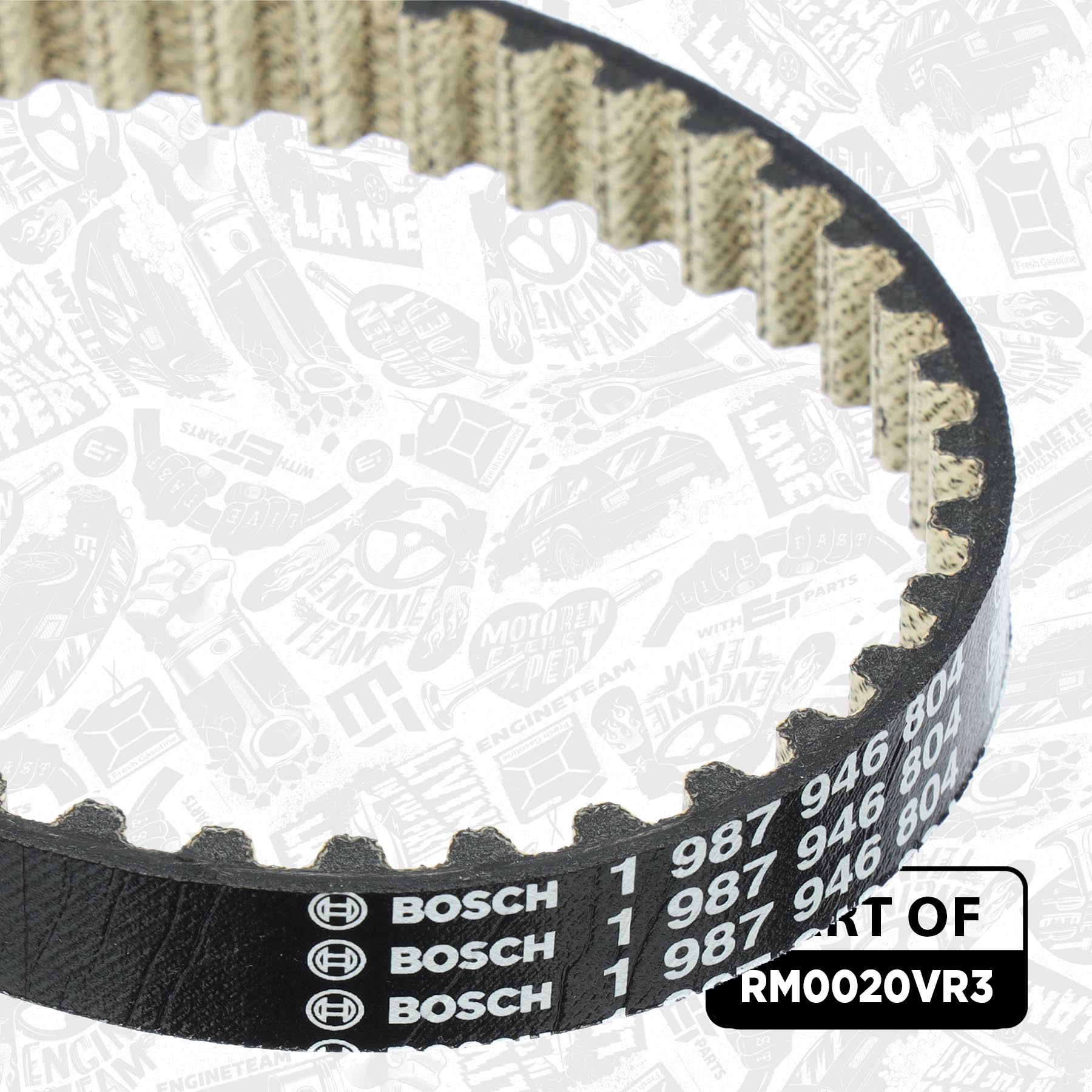 Timing Belt Kit - RM0020VR3 ET ENGINETEAM - 1761082, CM5G6B651EA ...