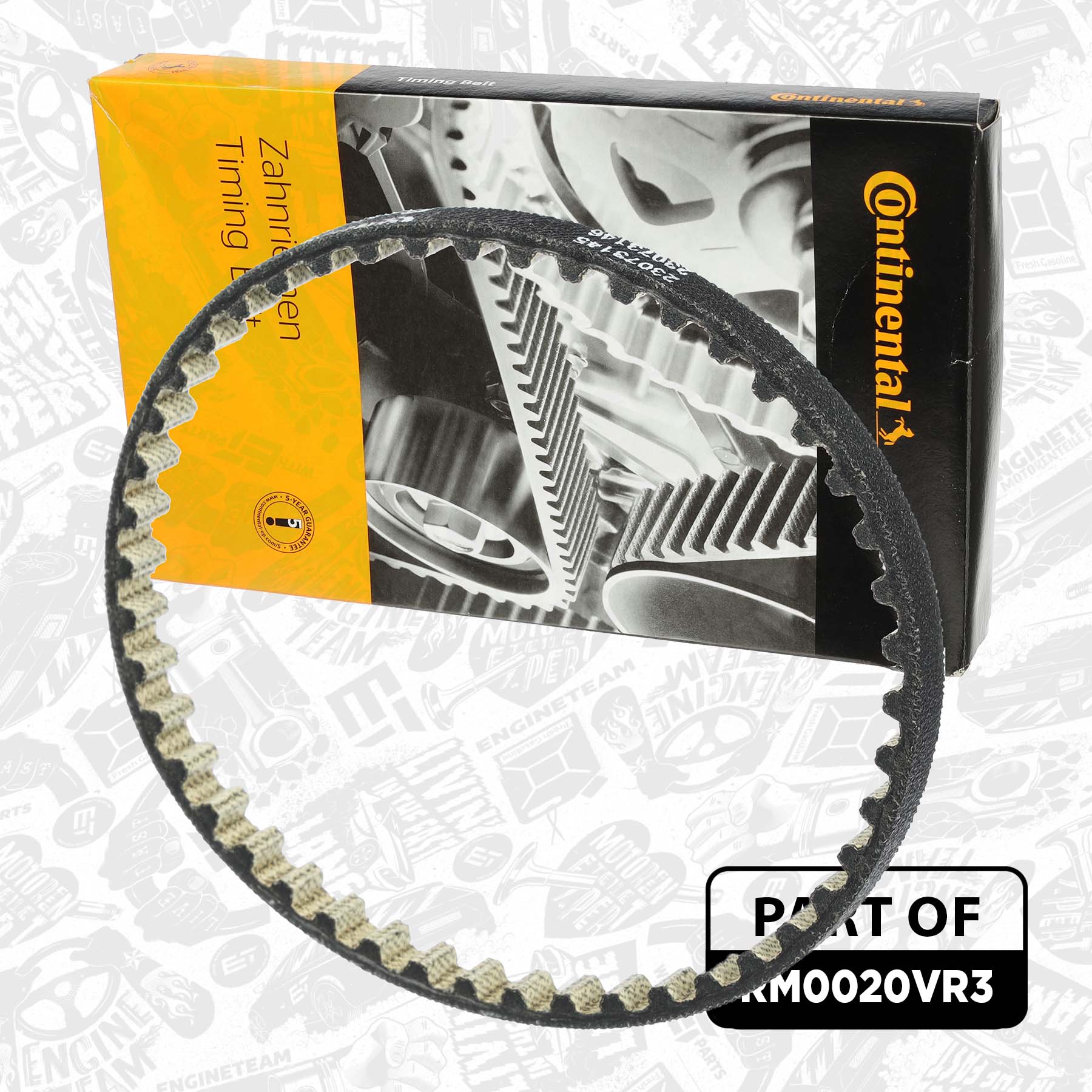Timing Belt Kit - RM0020VR3 ET ENGINETEAM - 1761082, CM5G6B651EA ...