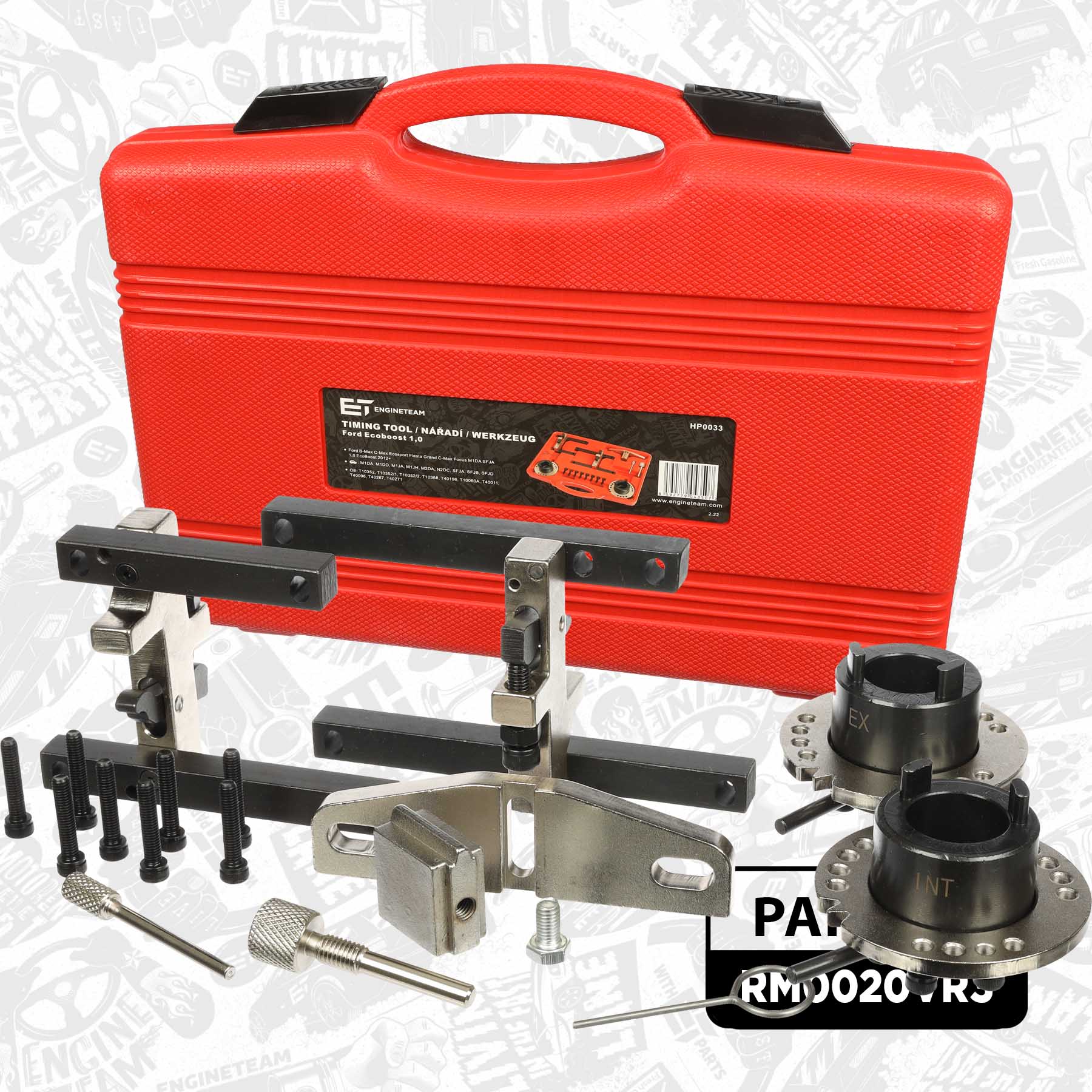 Timing Belt Kit - RM0020VR3 ET ENGINETEAM - 1761082, CM5G6B651EA ...