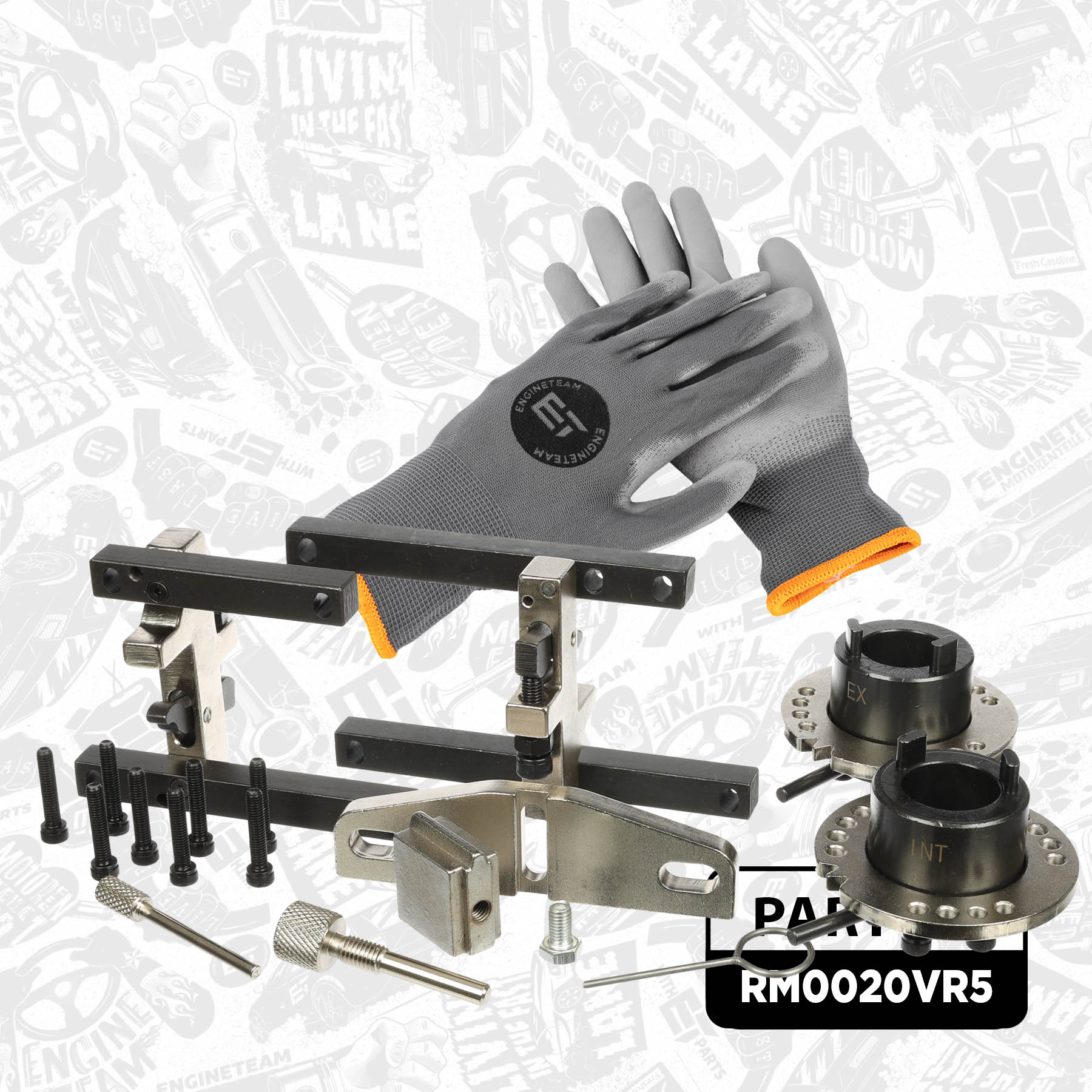 Water Pump & Timing Belt Kit - RM0020VR5 ET ENGINETEAM - 1761082 ...