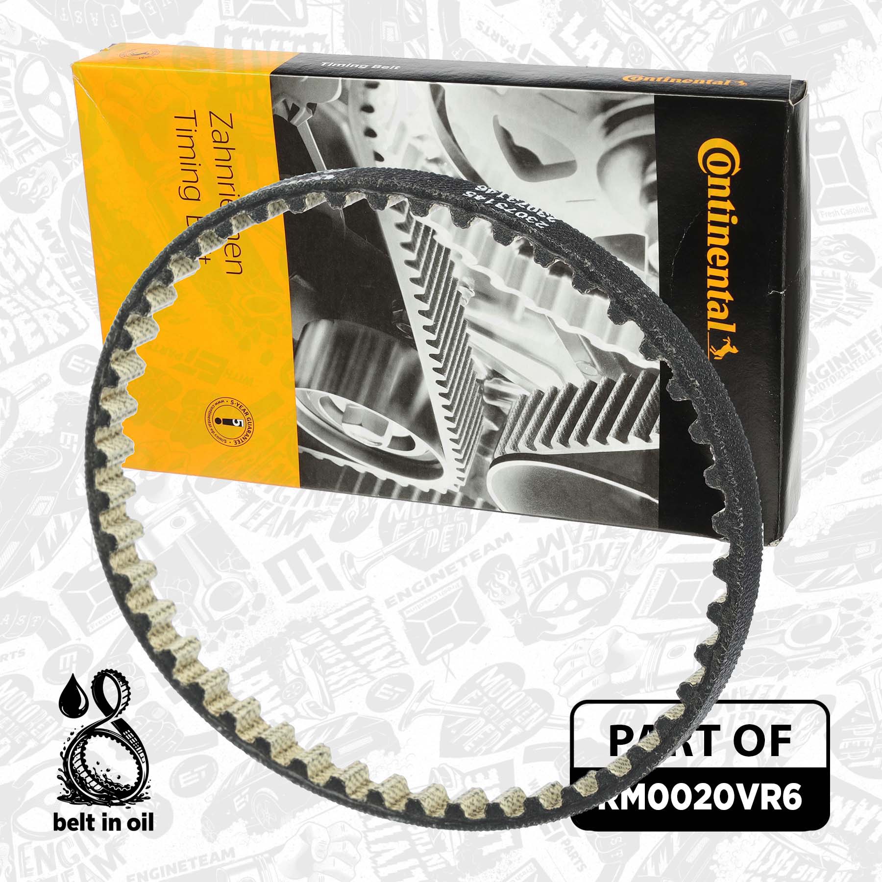 Timing Belt Kit - RM0020VR6 ET ENGINETEAM - 1762416, CM5G-6600-DC ...
