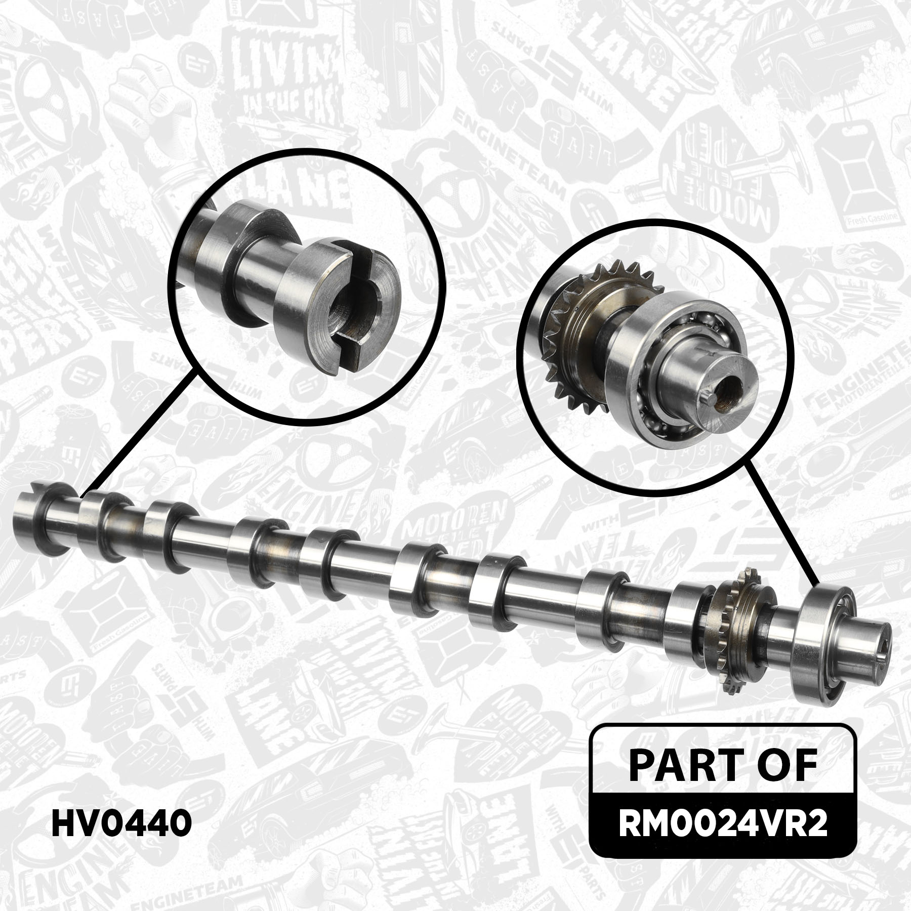 Water Pump & Timing Belt Kit - RM0024VR2 ET ENGINETEAM - 2421084 ...