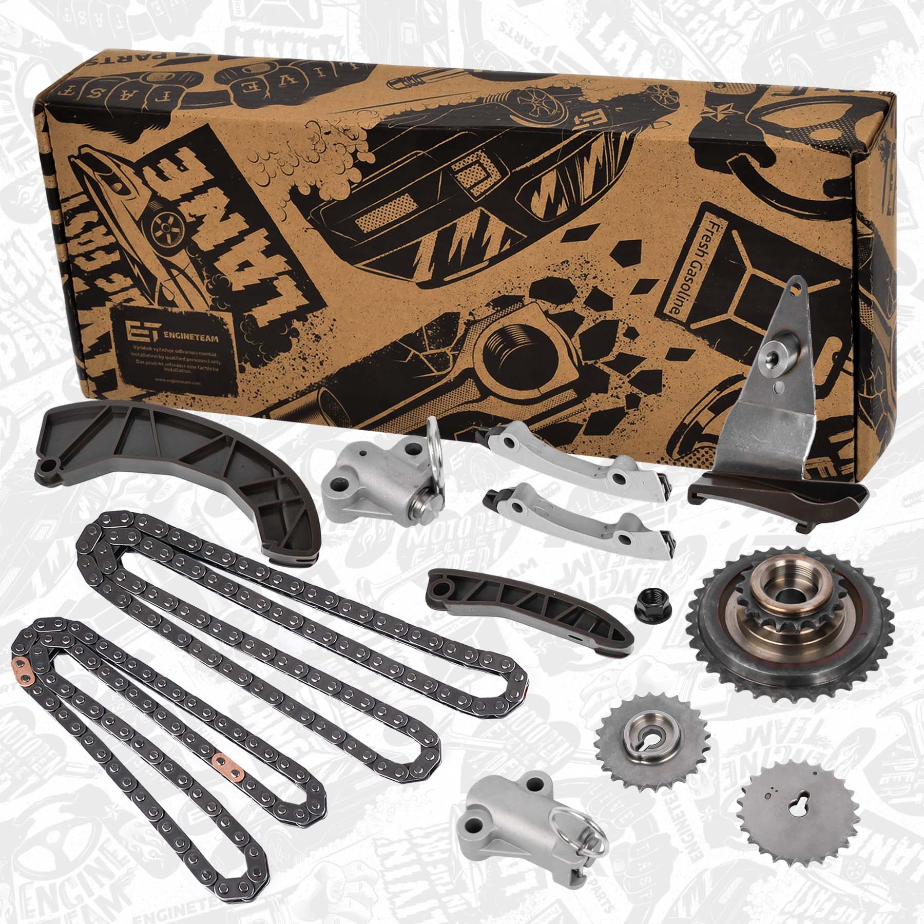 Timing Chain Kit - RS0020 ET ENGINETEAM - 243512A000, 243512A001 ...