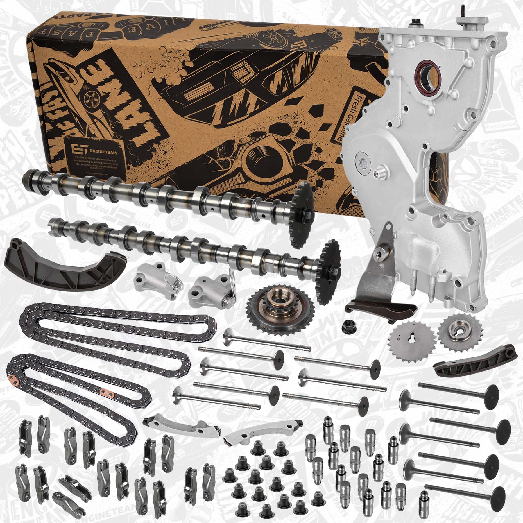 Timing Chain Kit - RS0020VR3 ET ENGINETEAM - 21350-2A703, 243512A000 ...