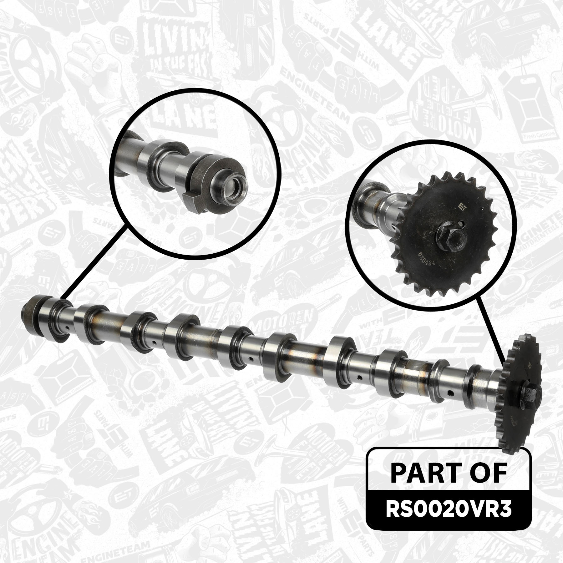 Timing Chain Kit - RS0020VR3 ET ENGINETEAM - 21350-2A703, 243512A000 ...