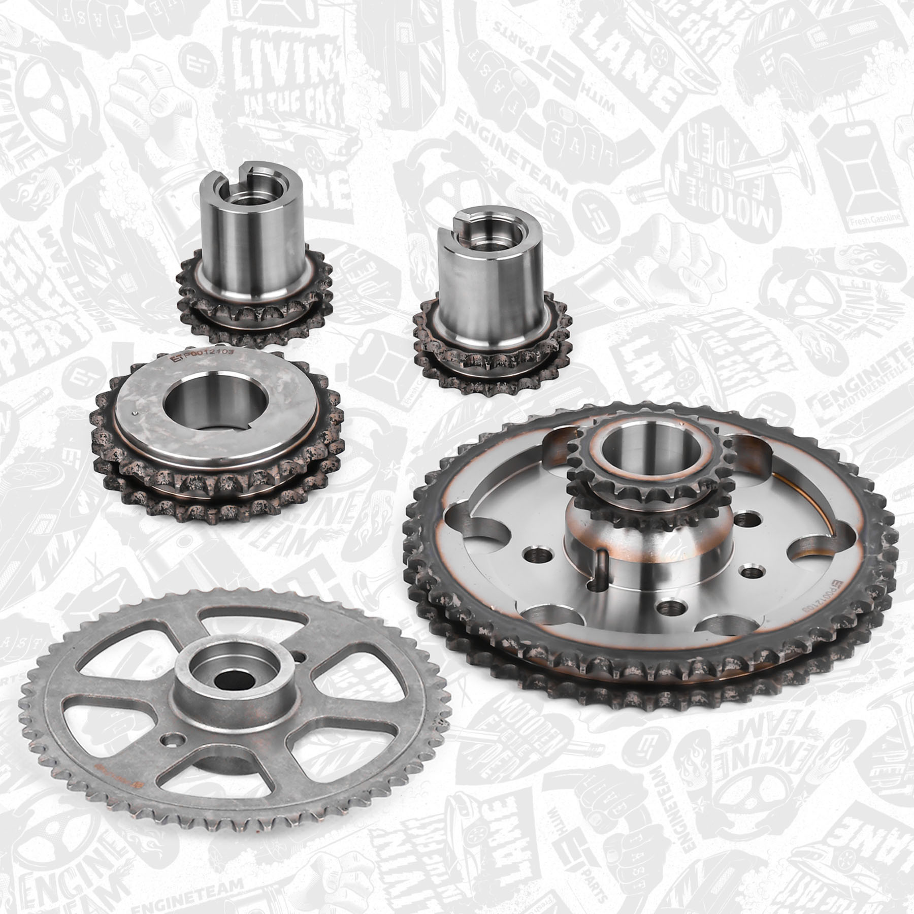 Timing Chain Kit - RS0025 ET ENGINETEAM - 13028AD202, 13028AD212 ...