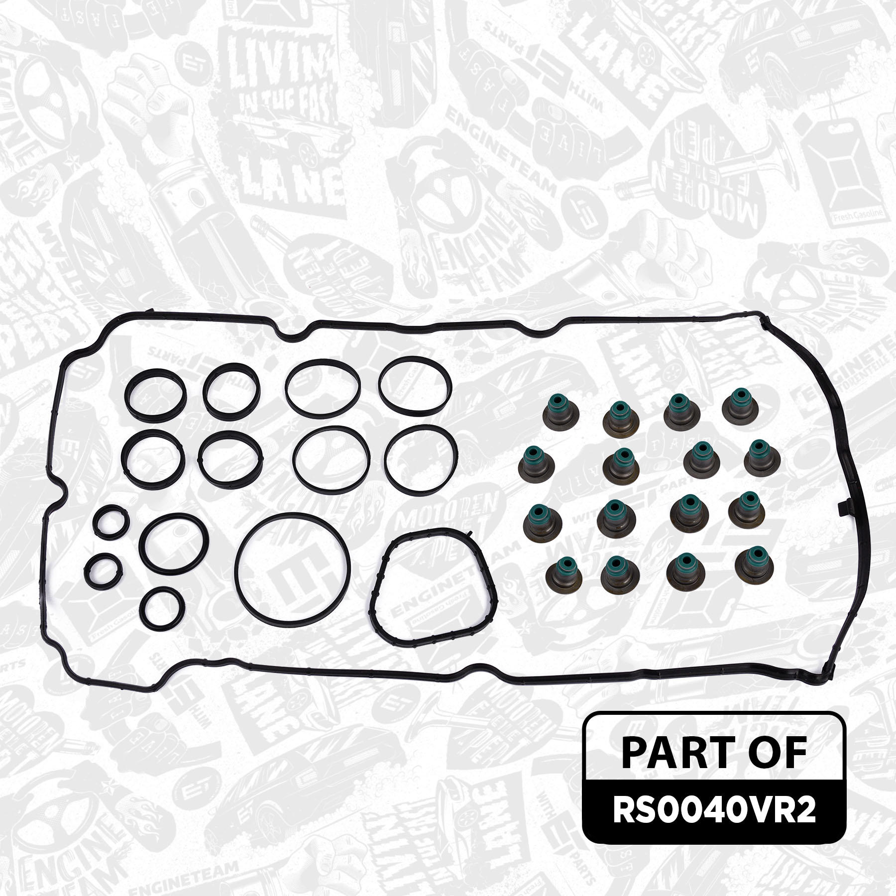 Timing Chain Kit - RS0040VR2 ET ENGINETEAM - 0250.57, 11120427689 ...